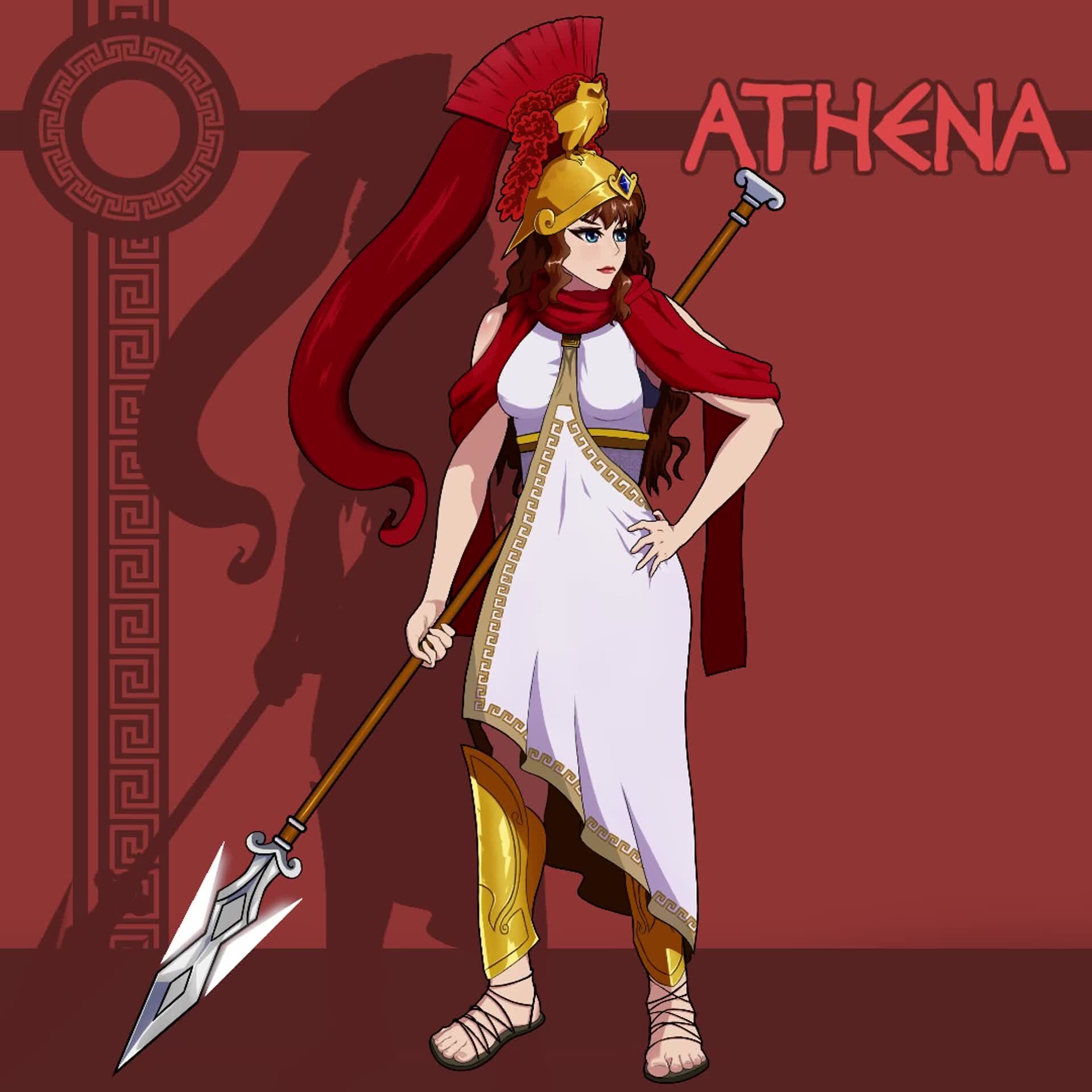 ArtStation - Athena - Goddess of Wisdom