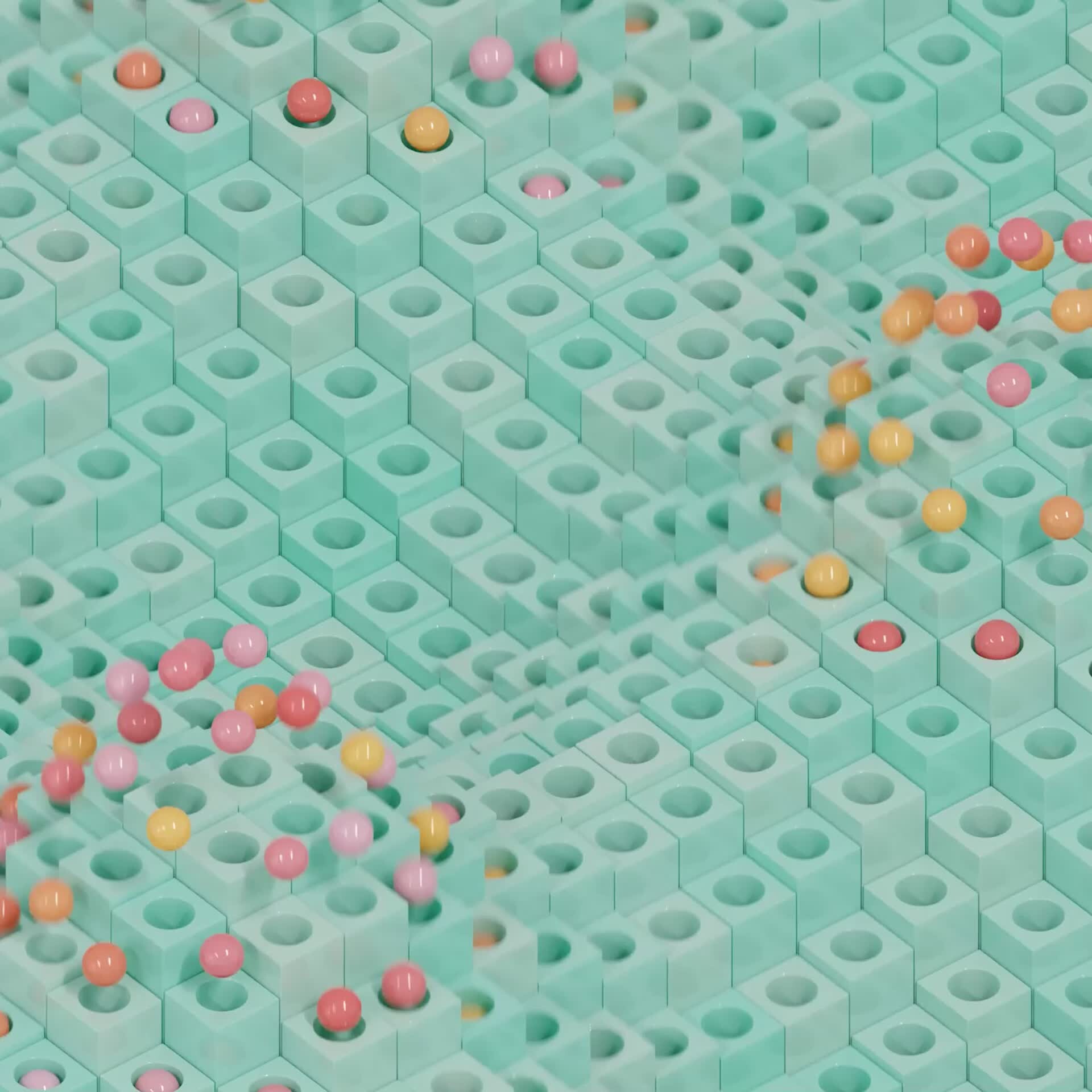 ArtStation - Monthly Render - June - Looping wave animation