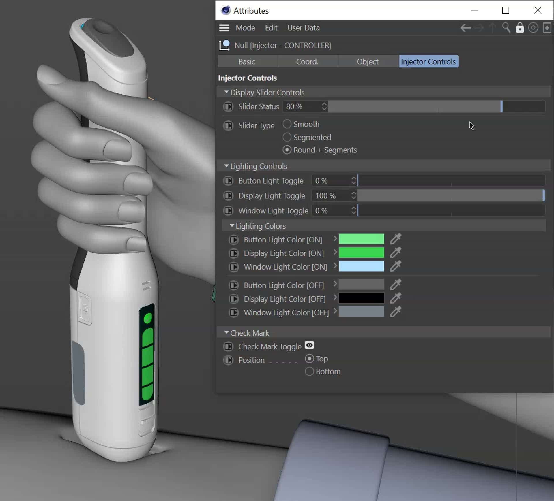 ArtStation - Medical Injector Rig for a Corporate Project