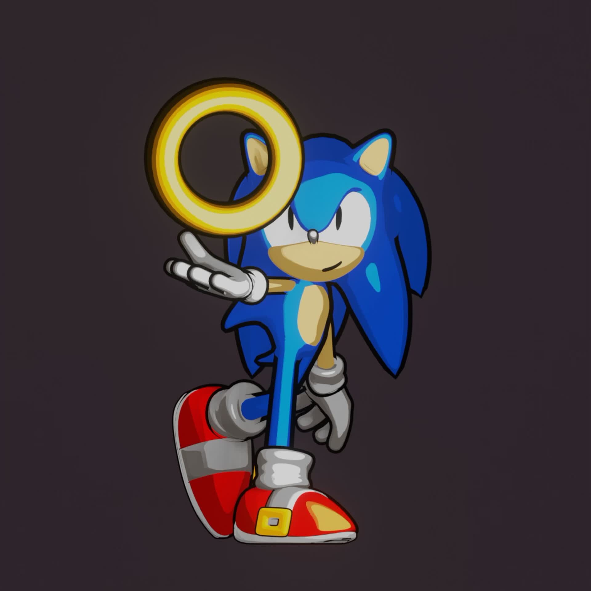 ArtStation - Stylized Sonic