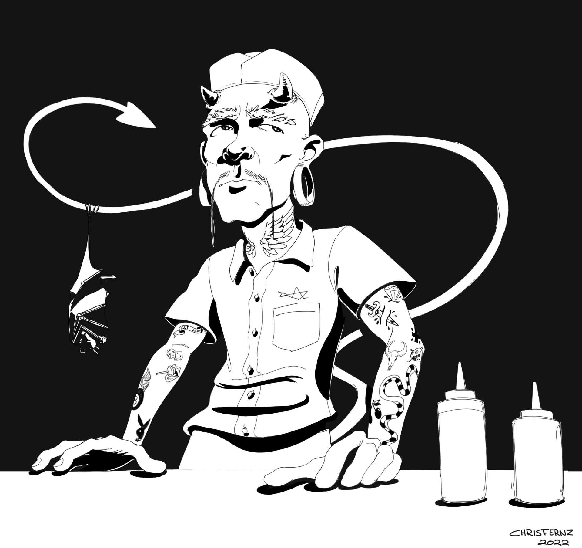 ArtStation - The Demon Cook