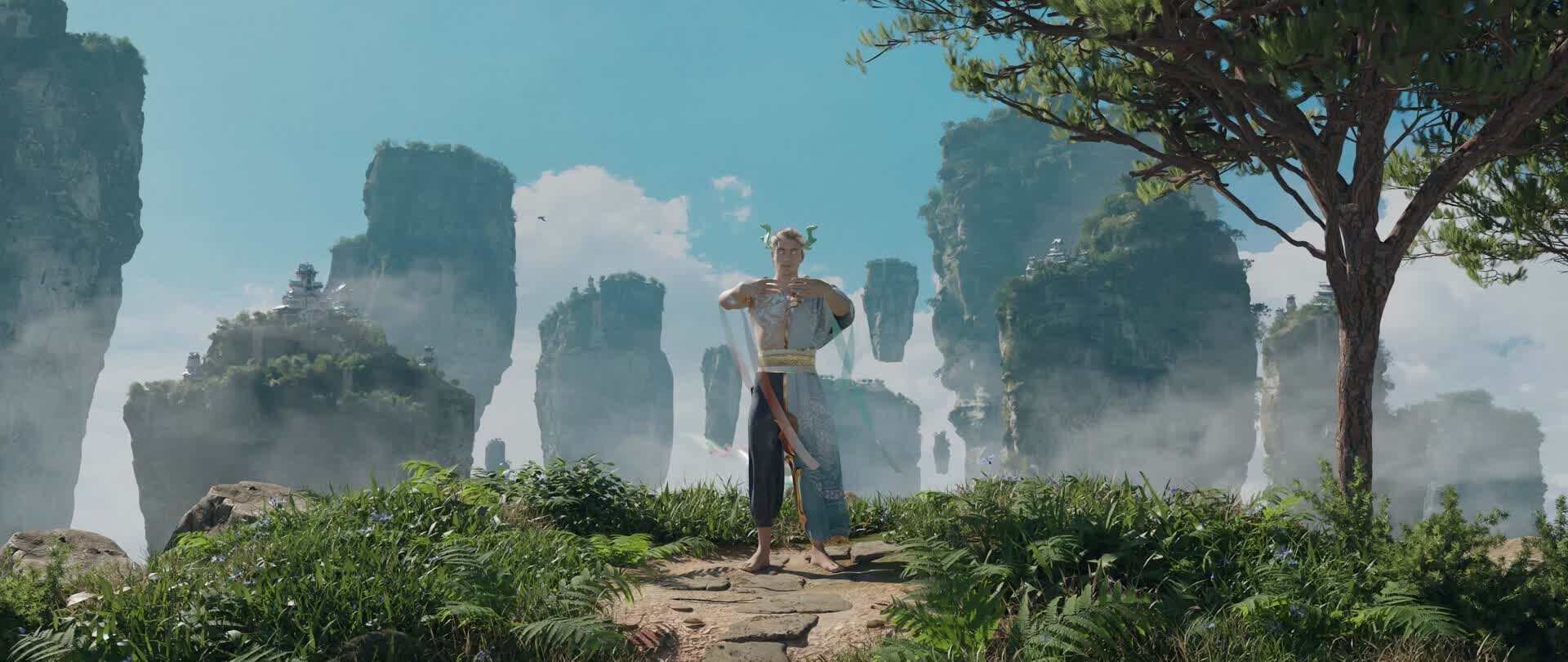 ArtStation - Fantasy Dragonland - Moving Meditation Challenge