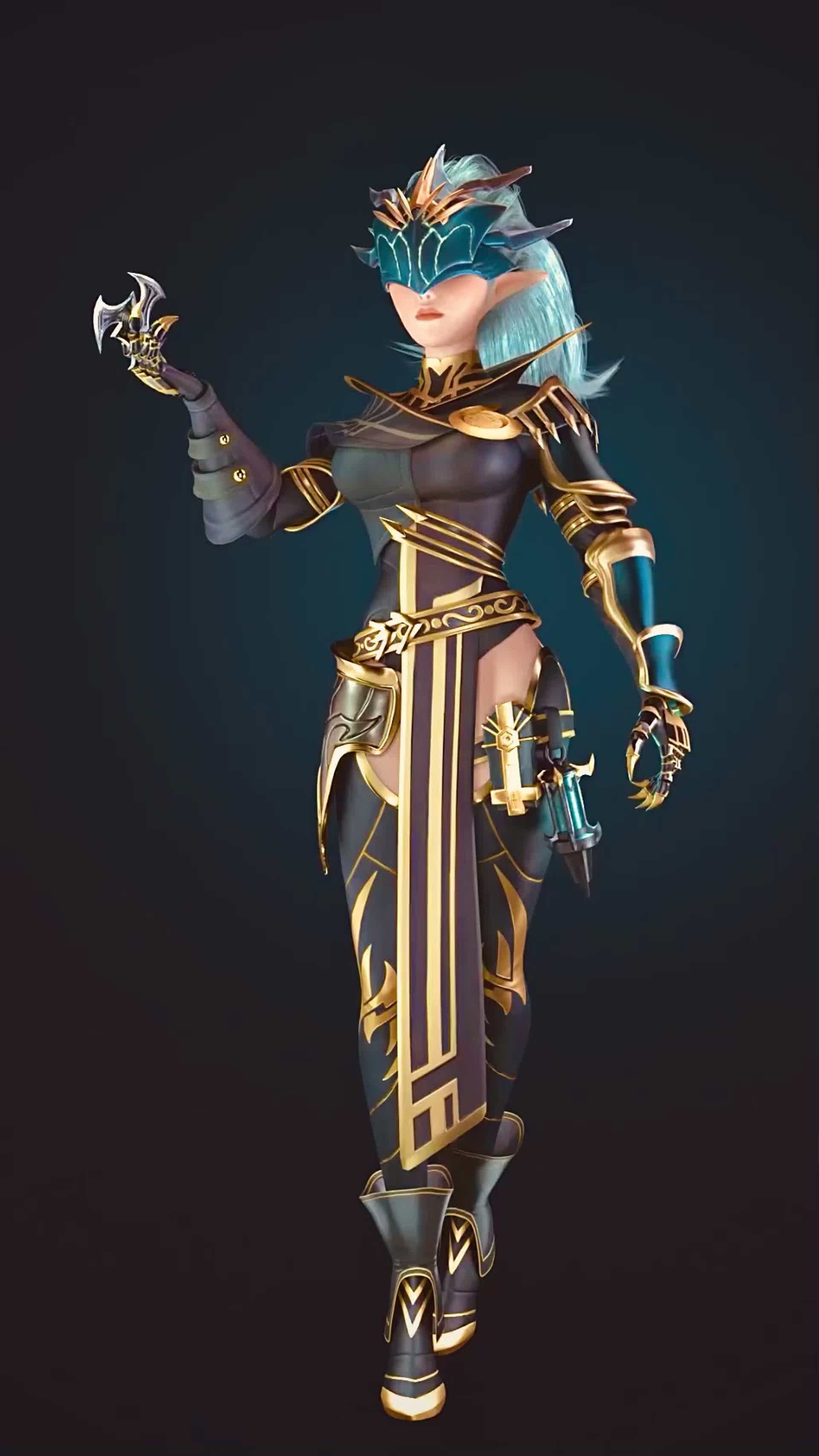 ArtStation - Assassin Girl