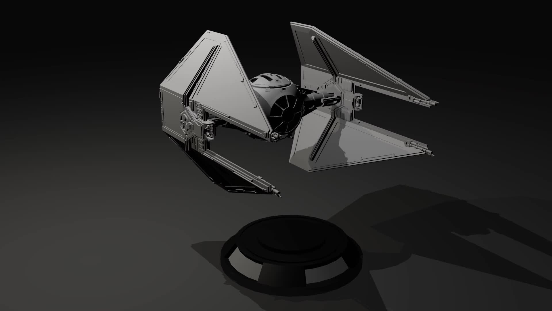 ArtStation - Tie Interceptor