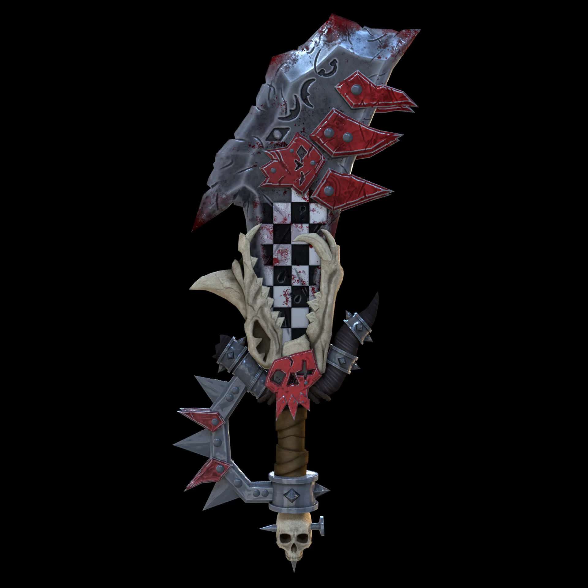 ArtStation - Orc Choppa| Warhammer