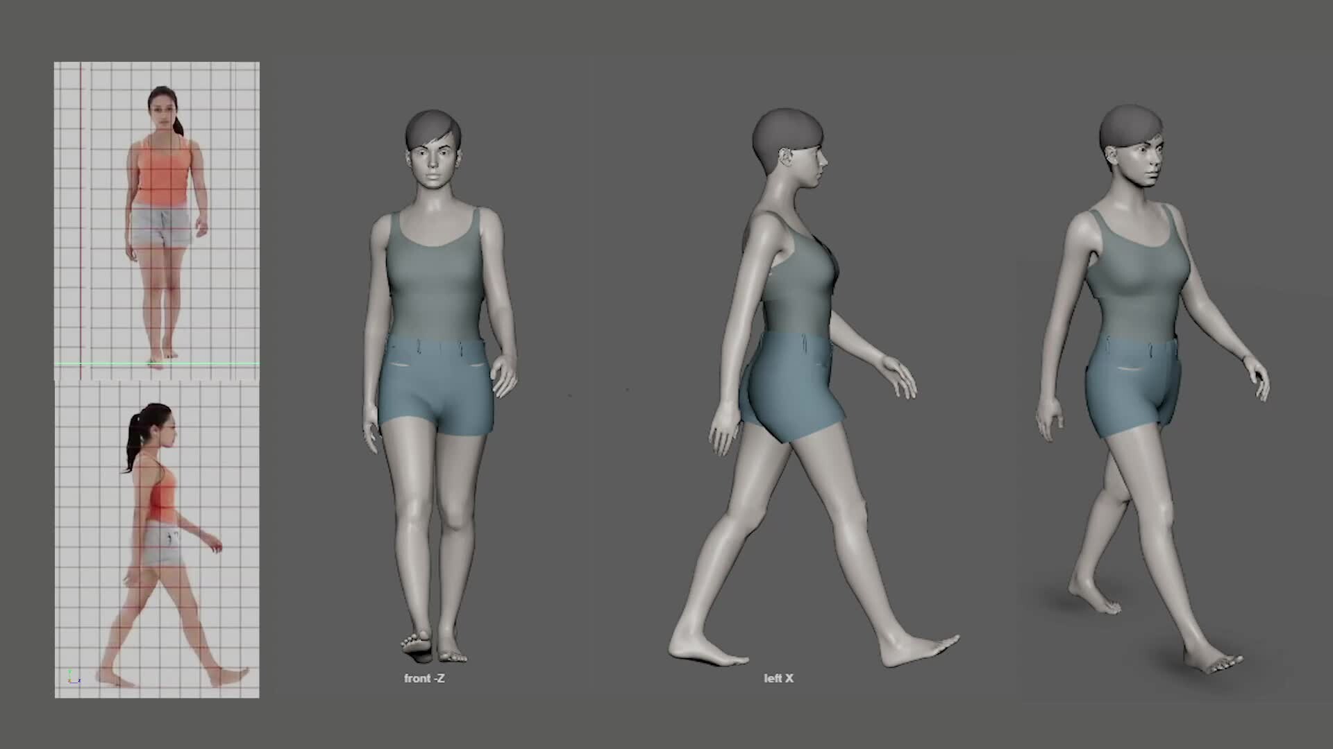 Kiran Raj - Walk Cycle - Realistic - Technicolor Creative Studios Academy