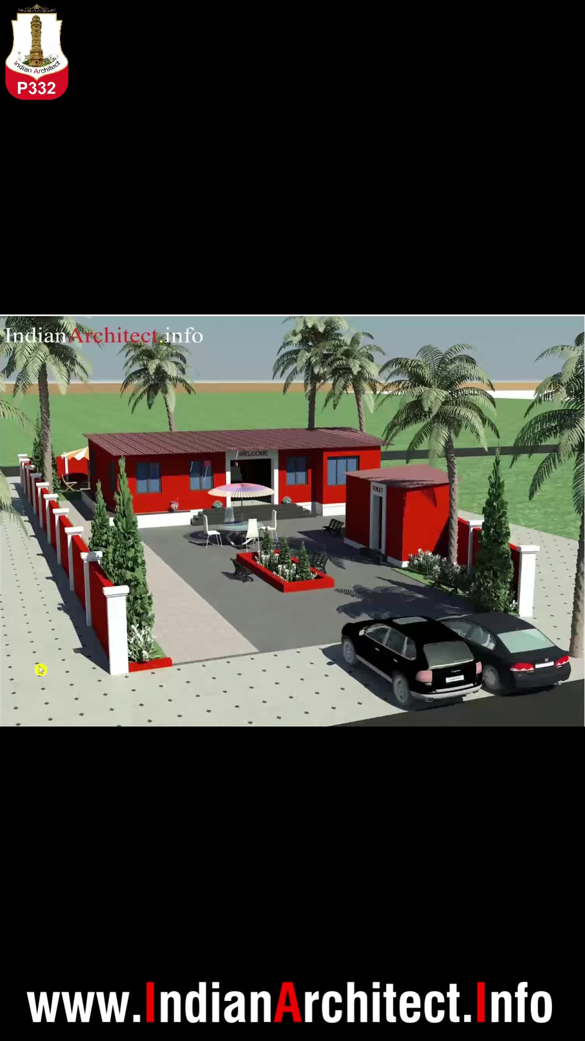 ArtStation - P332-Mr. Dinesh Ji Sharma ,3D view of 6322.00 sqft