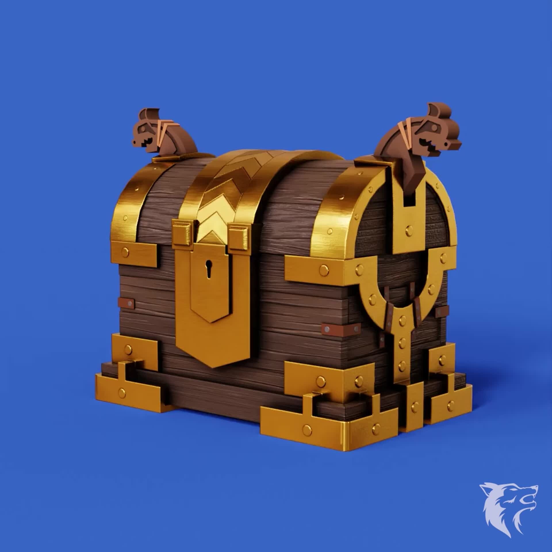 ArtStation - Magic Chest - Game Assets