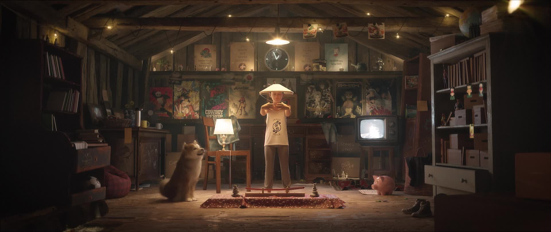 ArtStation - Secret Dojo | Moving Meditations challenge 2nd Place