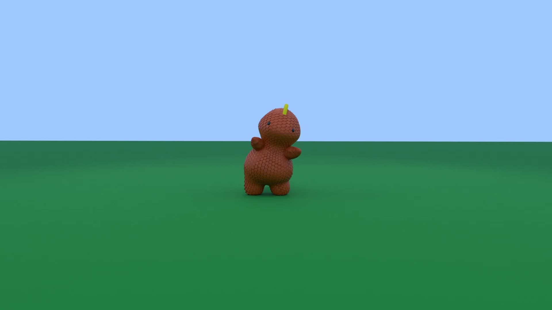 ArtStation - Dancing Dino 1