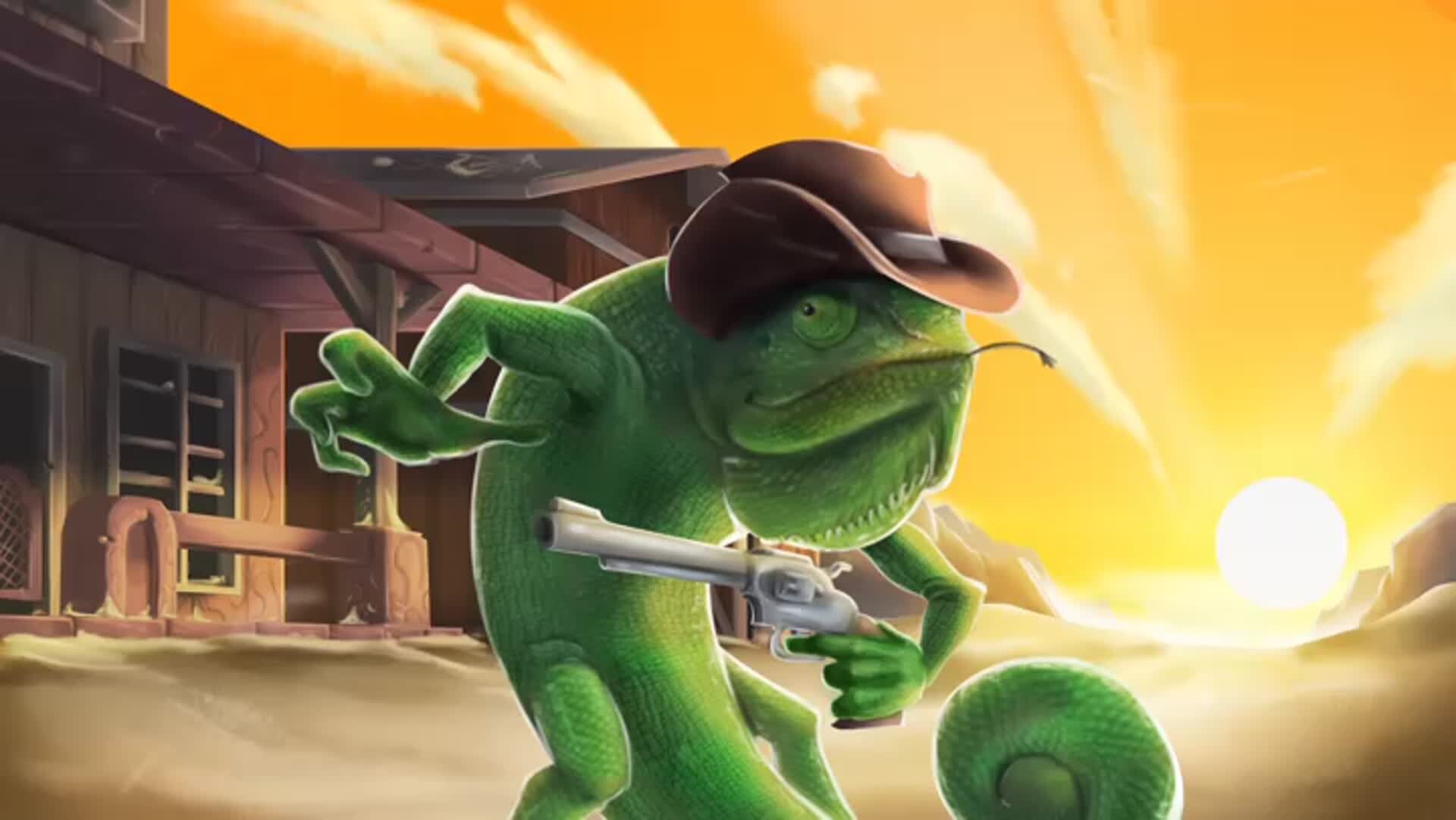 ArtStation - A western chameleon? (Um camaleão western?)