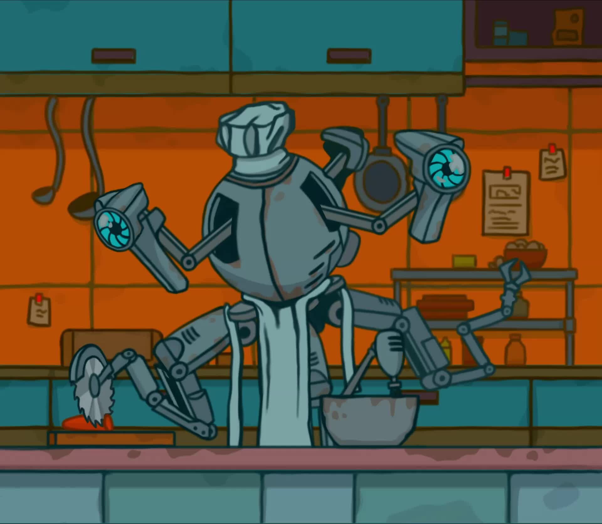 ArtStation - Chef Handy Animation