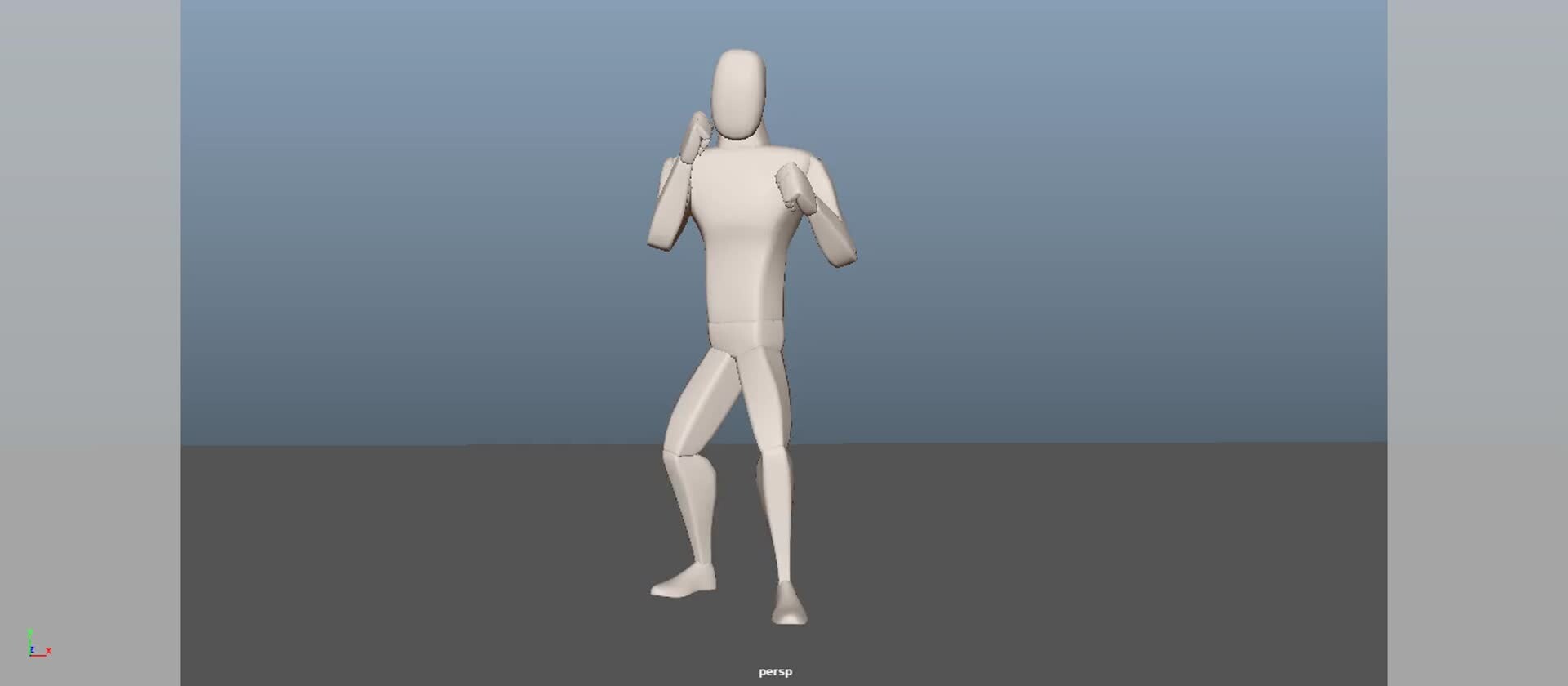 ArtStation - kick animation