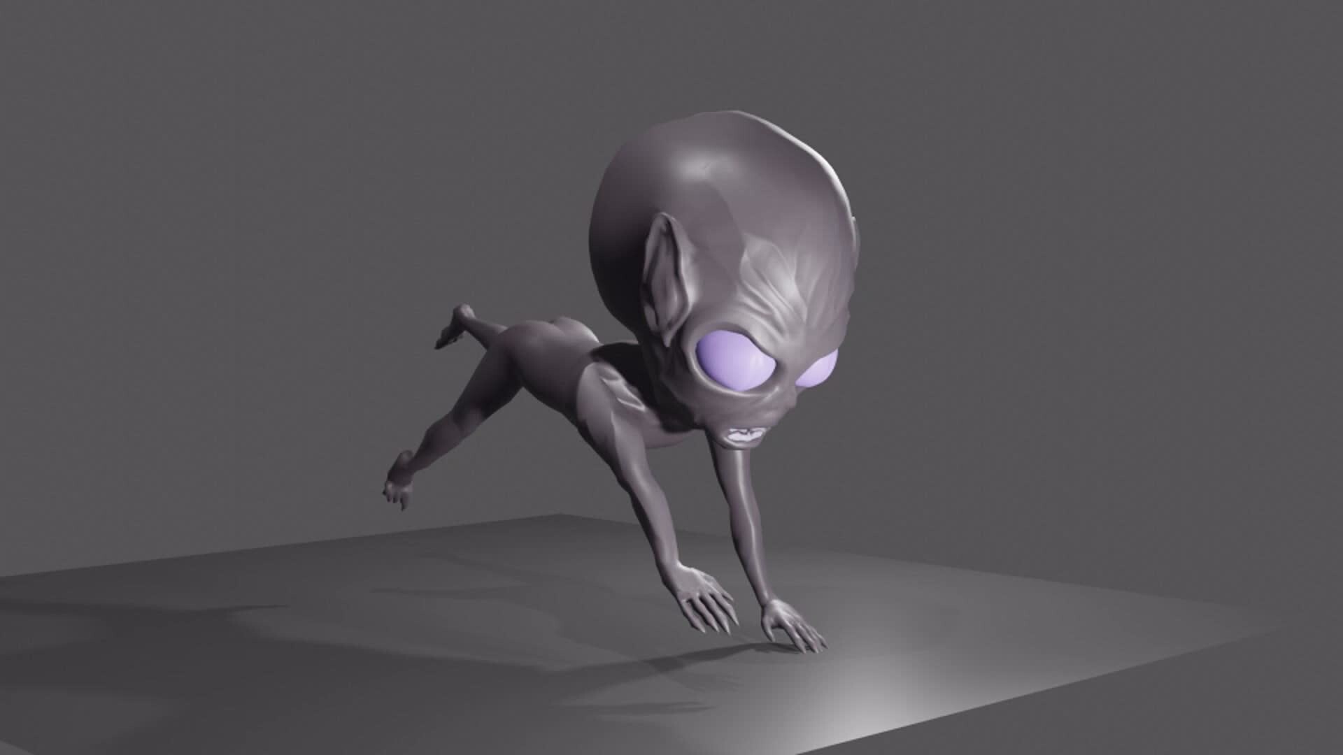 ArtStation - Alien Rigged