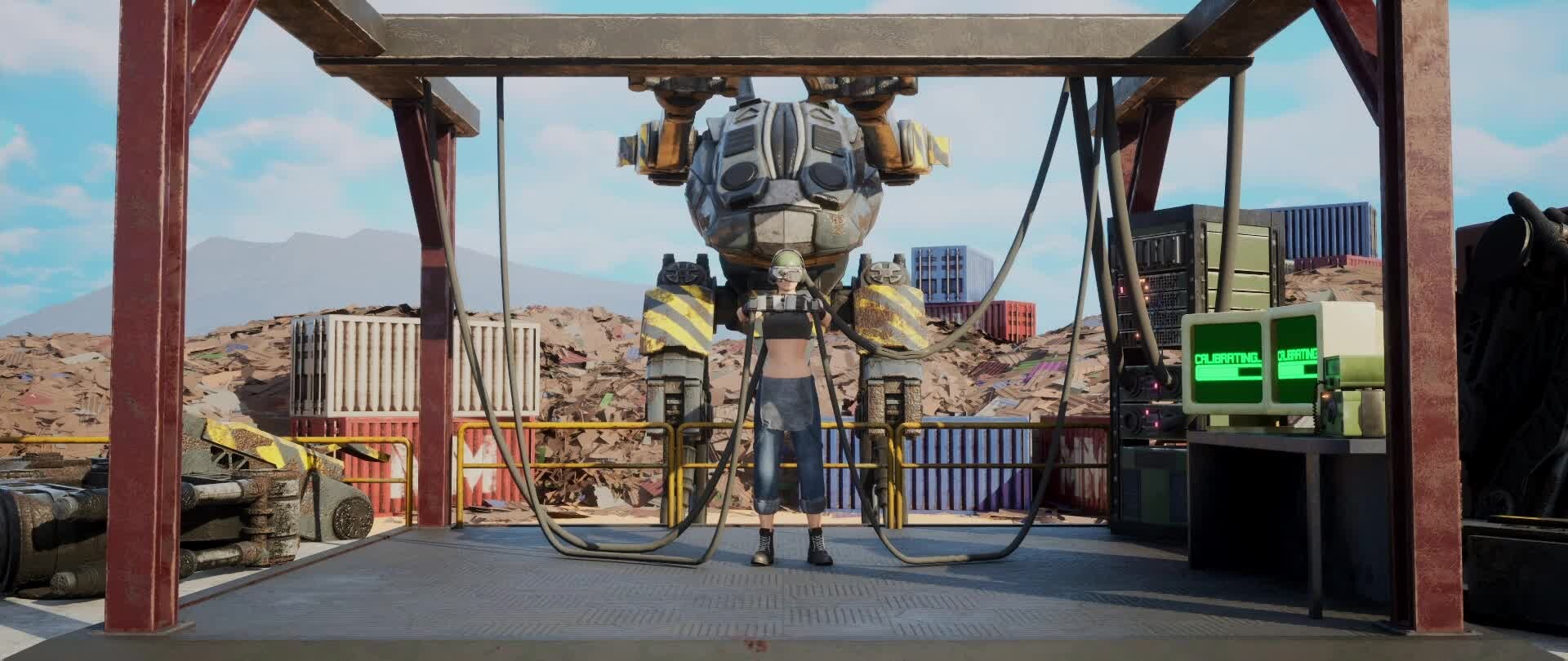 ArtStation - Scrapyard - Moving Meditations Submission