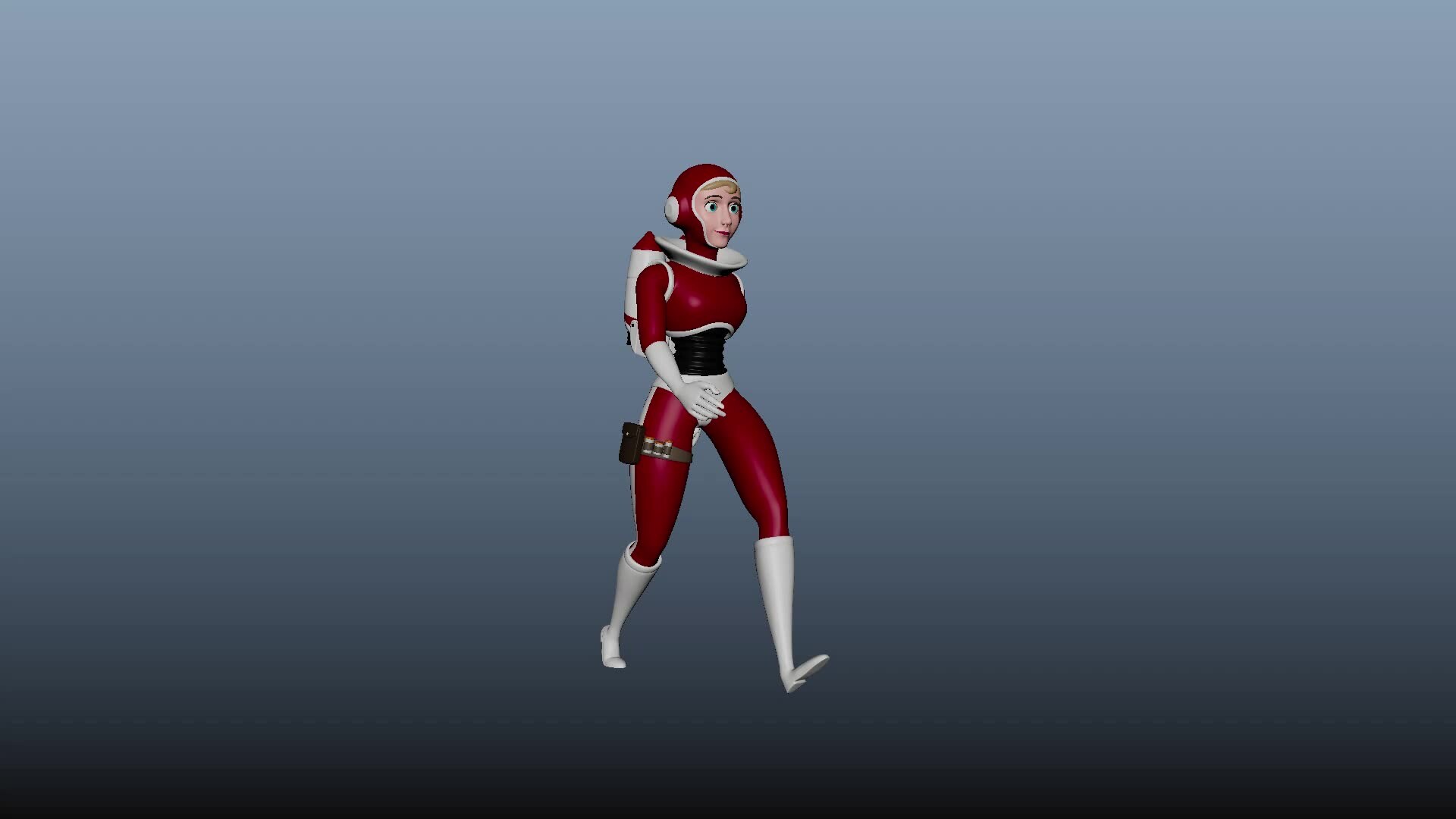 ArtStation - Walk Cycle (Animation Test)