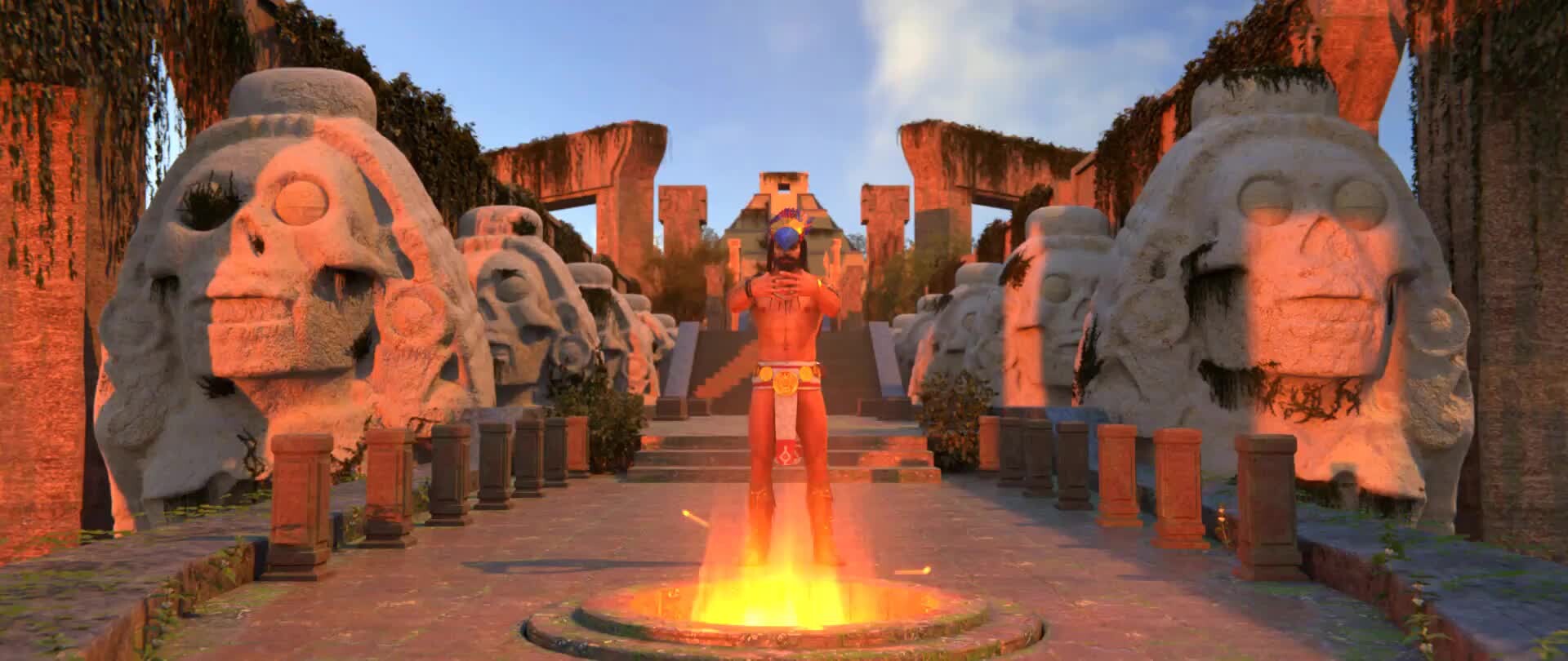 ArtStation - Aztec Submission For Moving Meditations