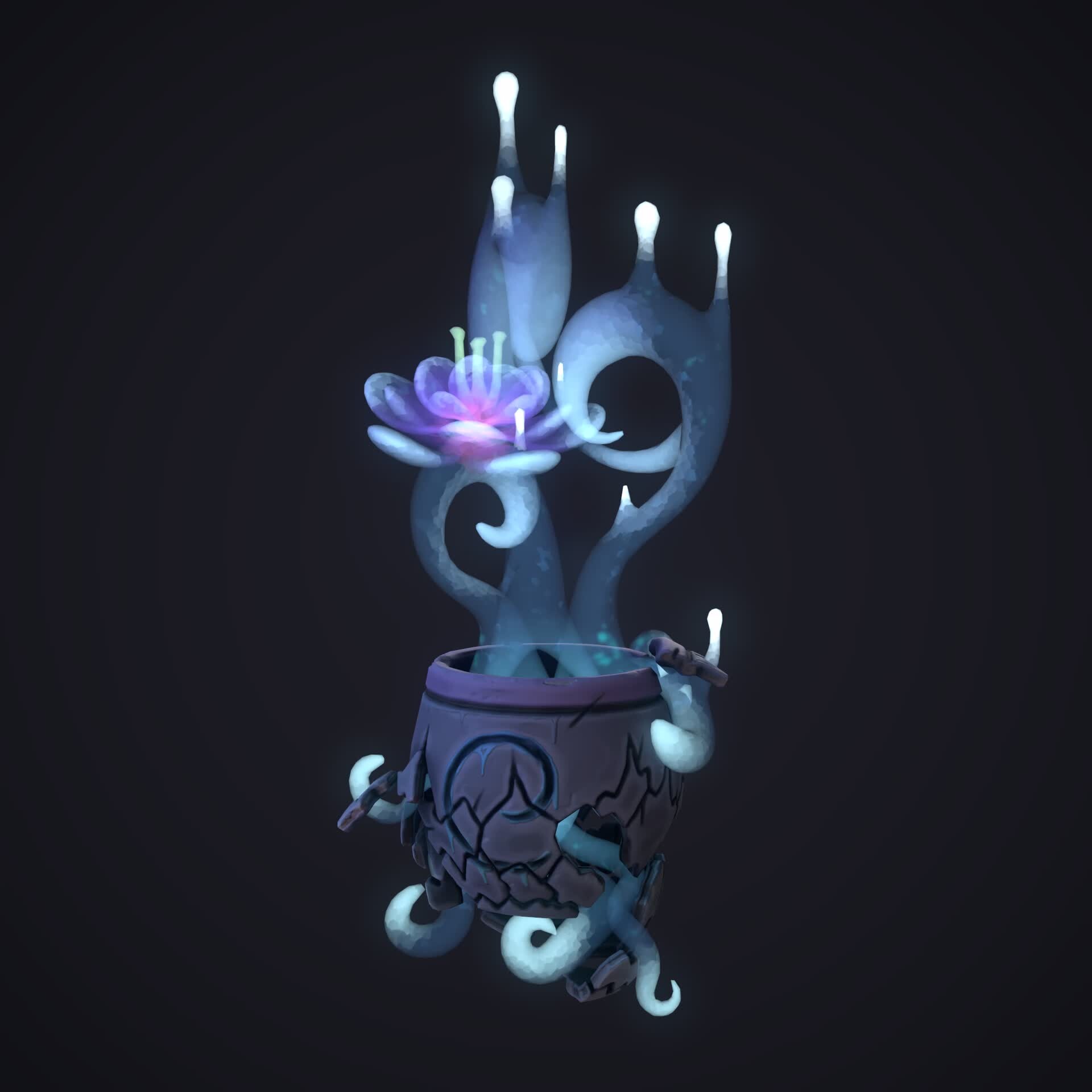 ArtStation - Ghost Flower