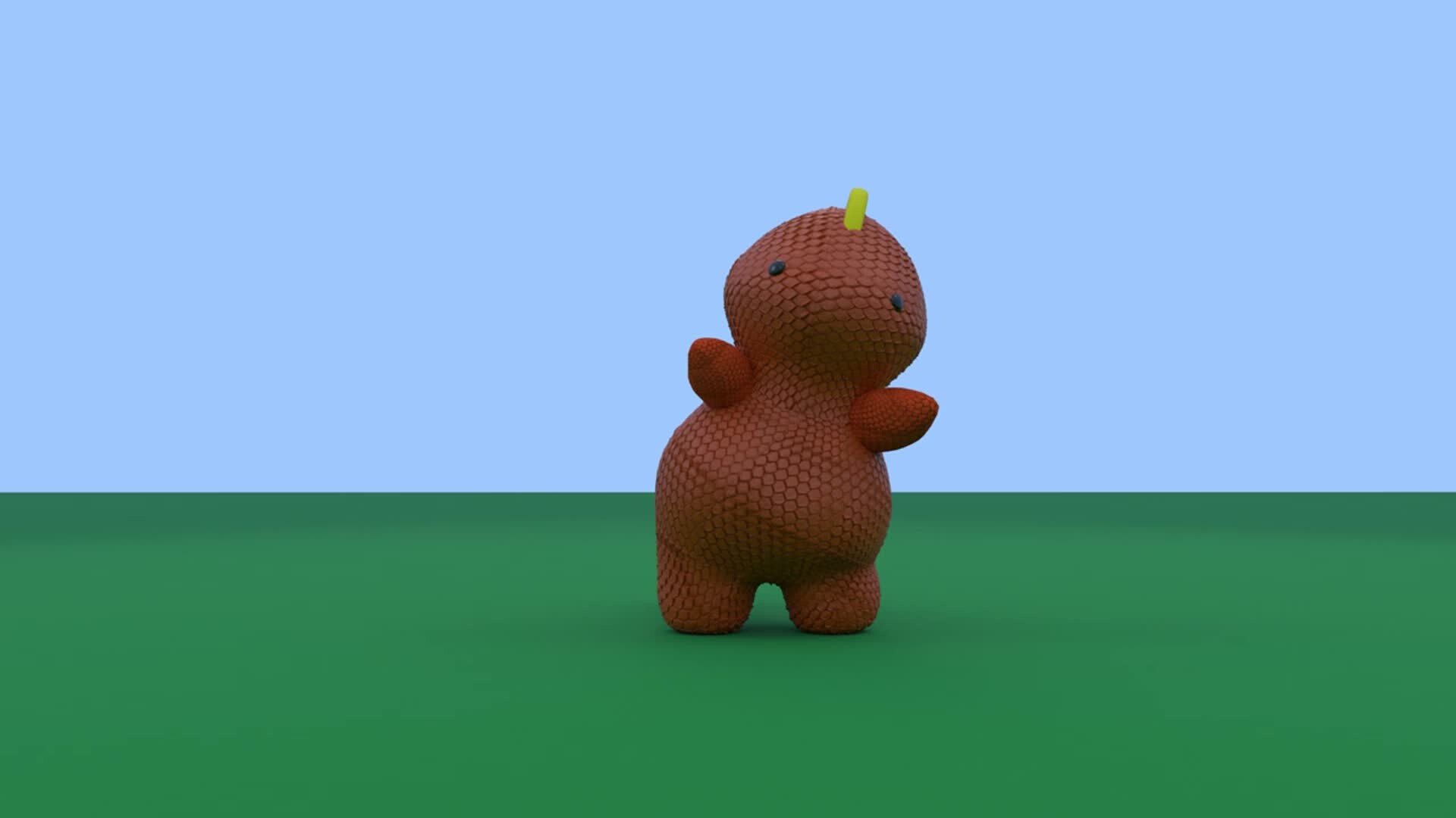 ArtStation - Dancing Dino 2