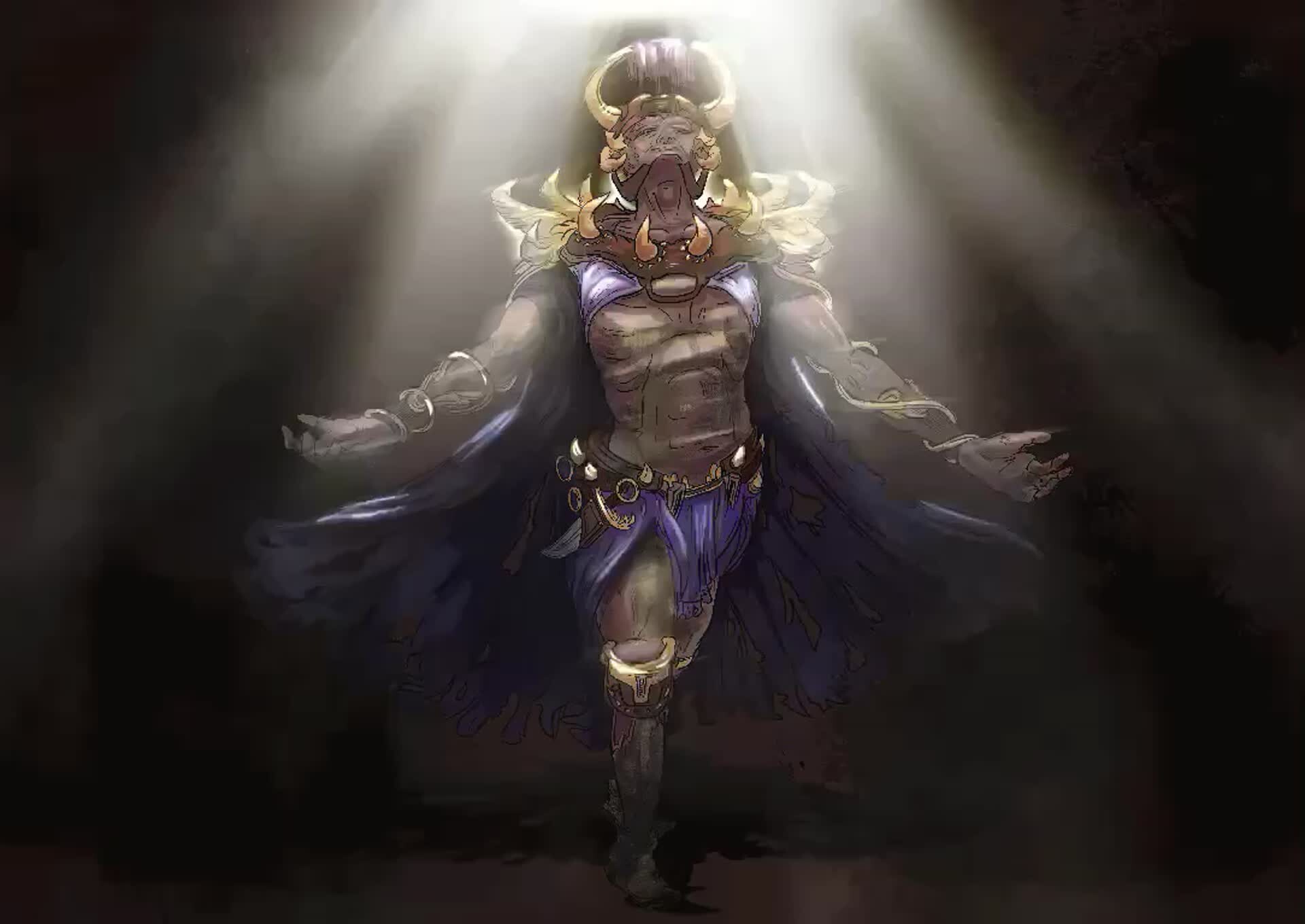 ArtStation - emperor character design - process