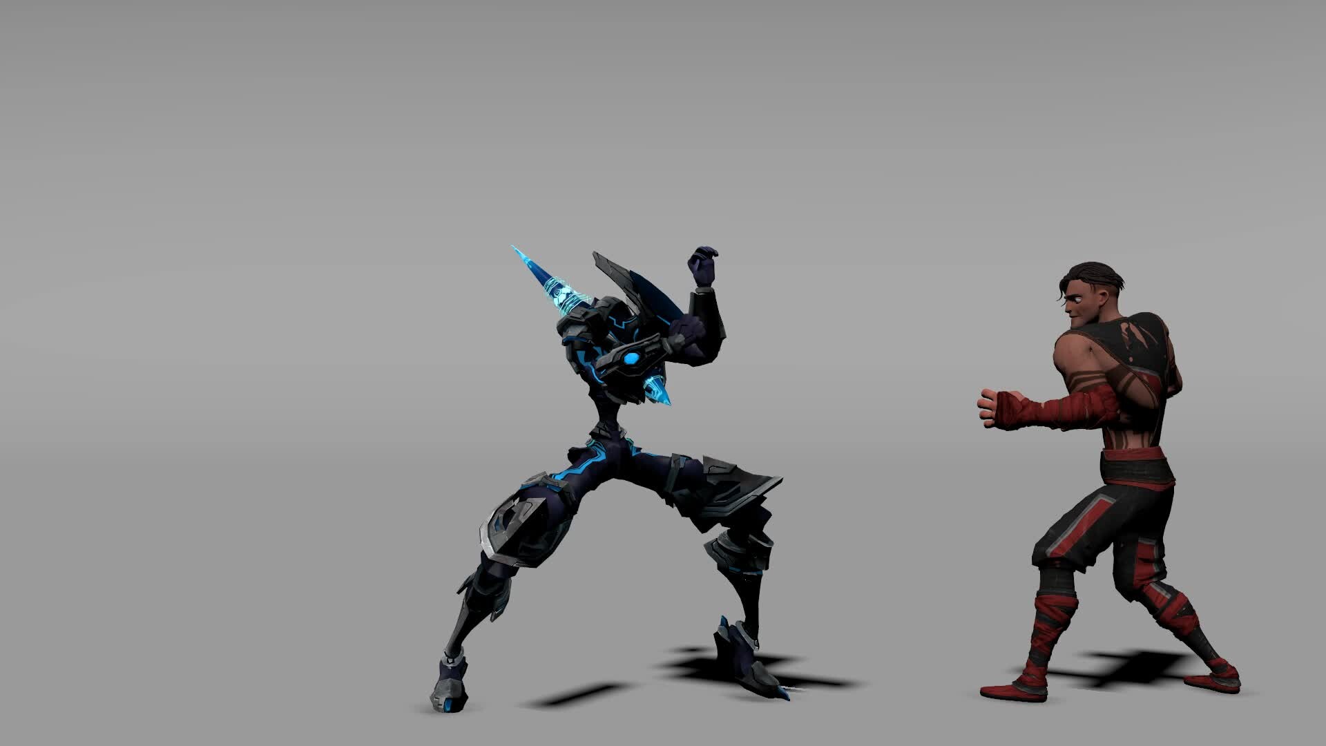 ArtStation - Two-Person Attacking and Blocking