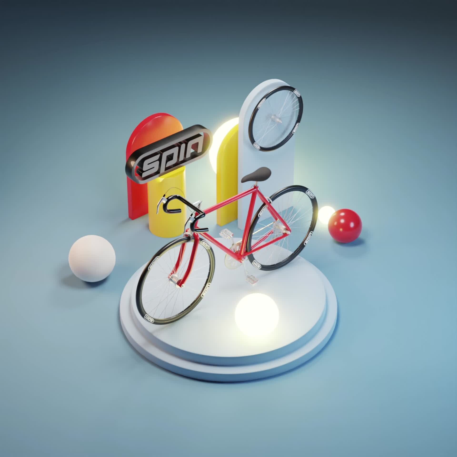 ArtStation - SPIN Bike Wheels