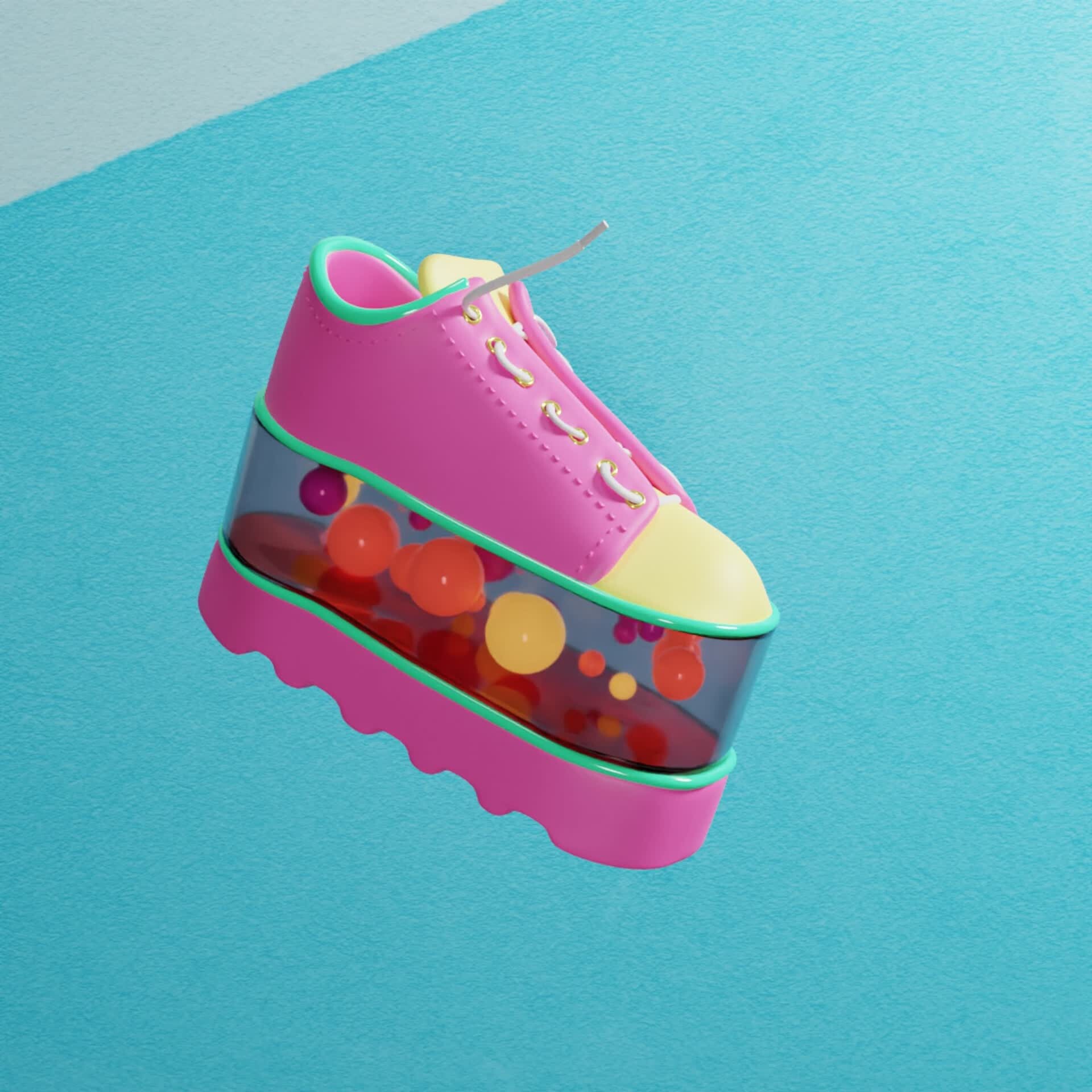 ArtStation - Colorful Shoes