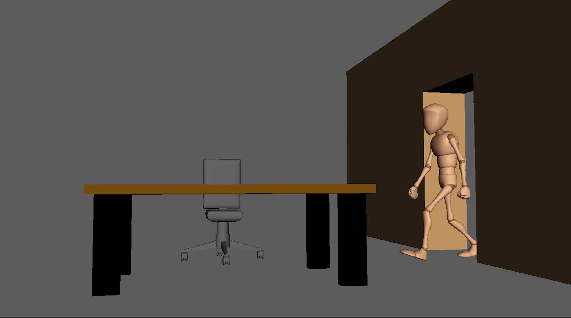 ArtStation - Desk Slam Animation