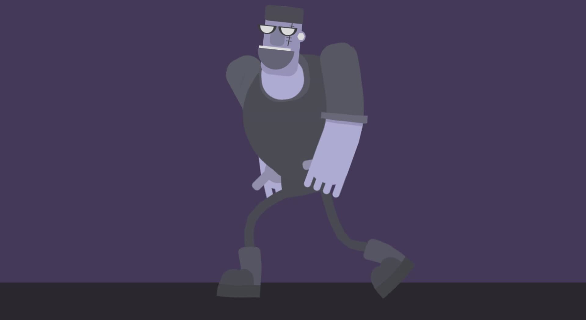 ArtStation - Frankenstein Walk Cycle