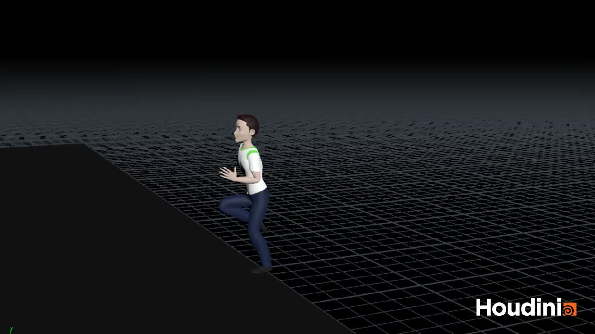 ArtStation - Character animation effect houdini
