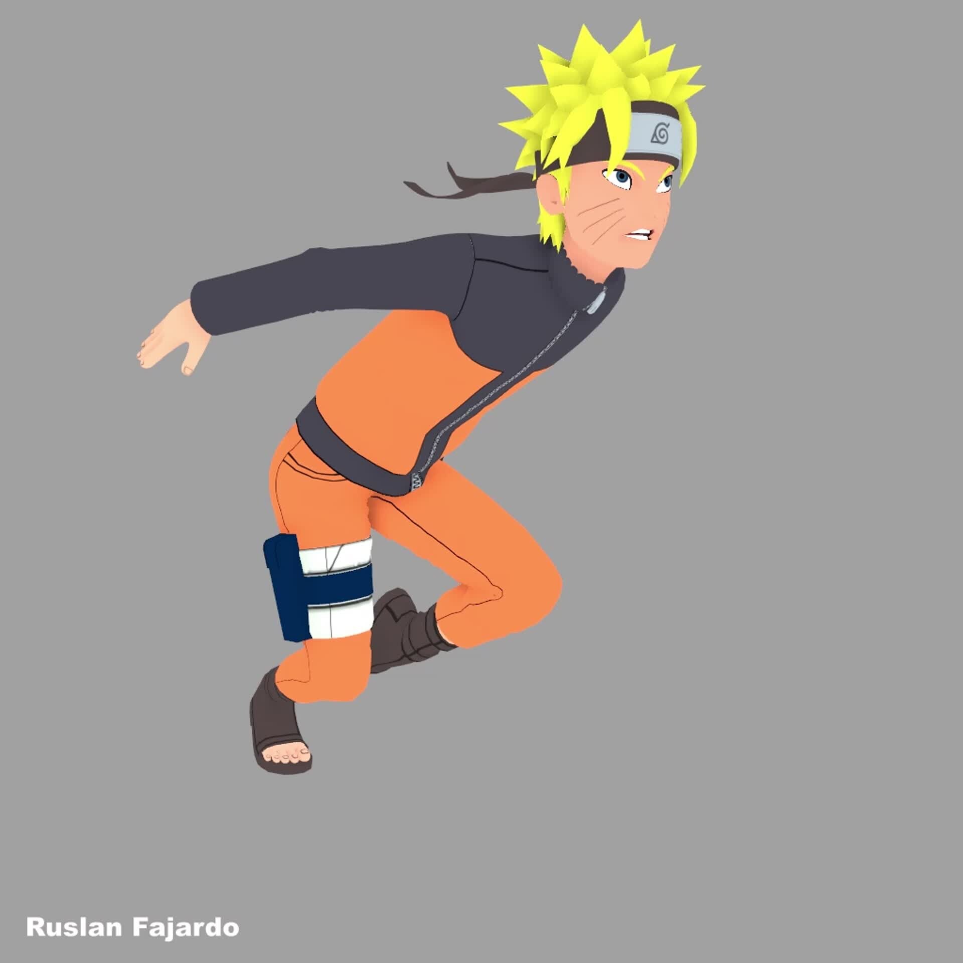 ArtStation - Naruto run mocap