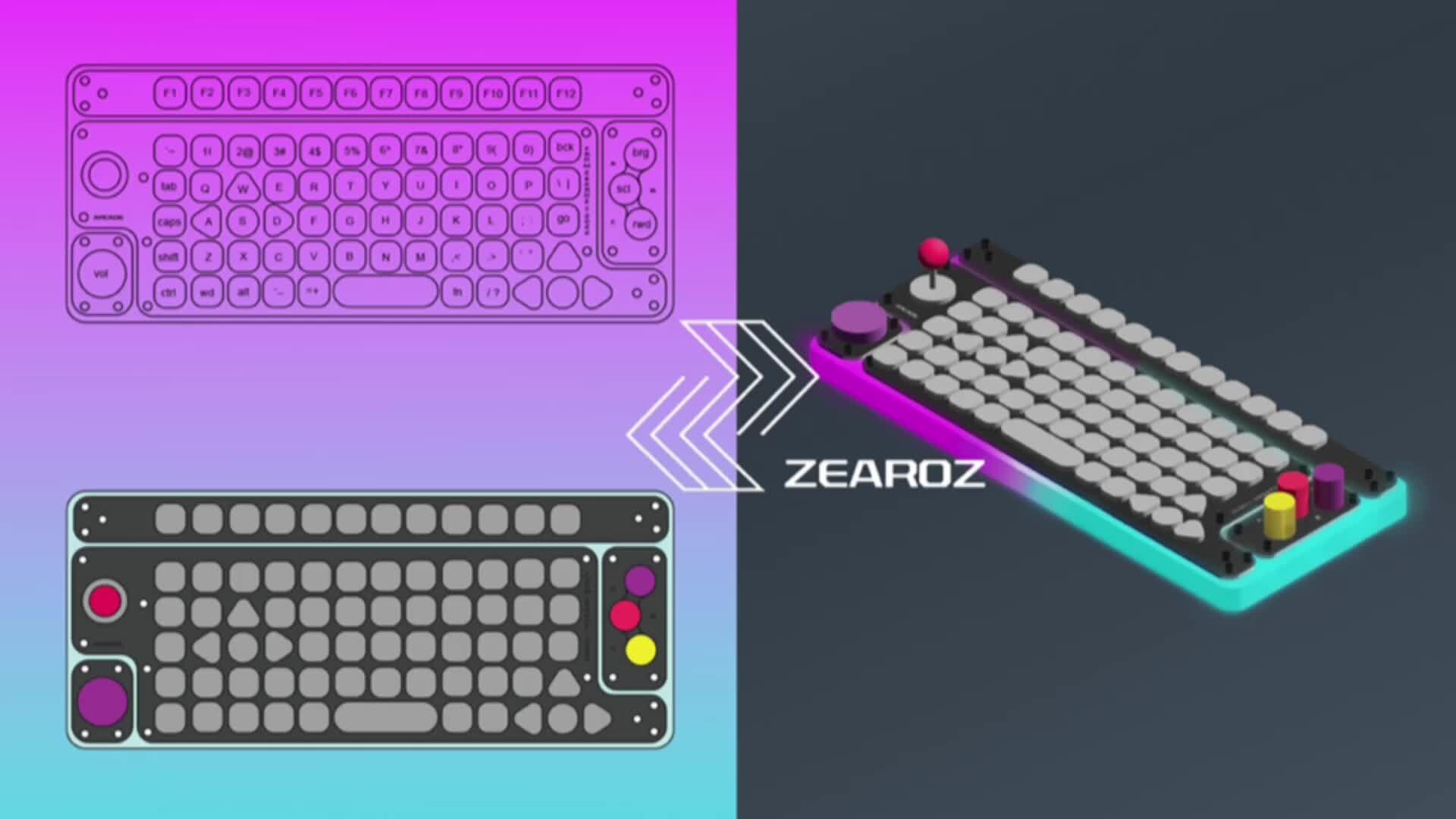 ArtStation - Keyboard 3D animation