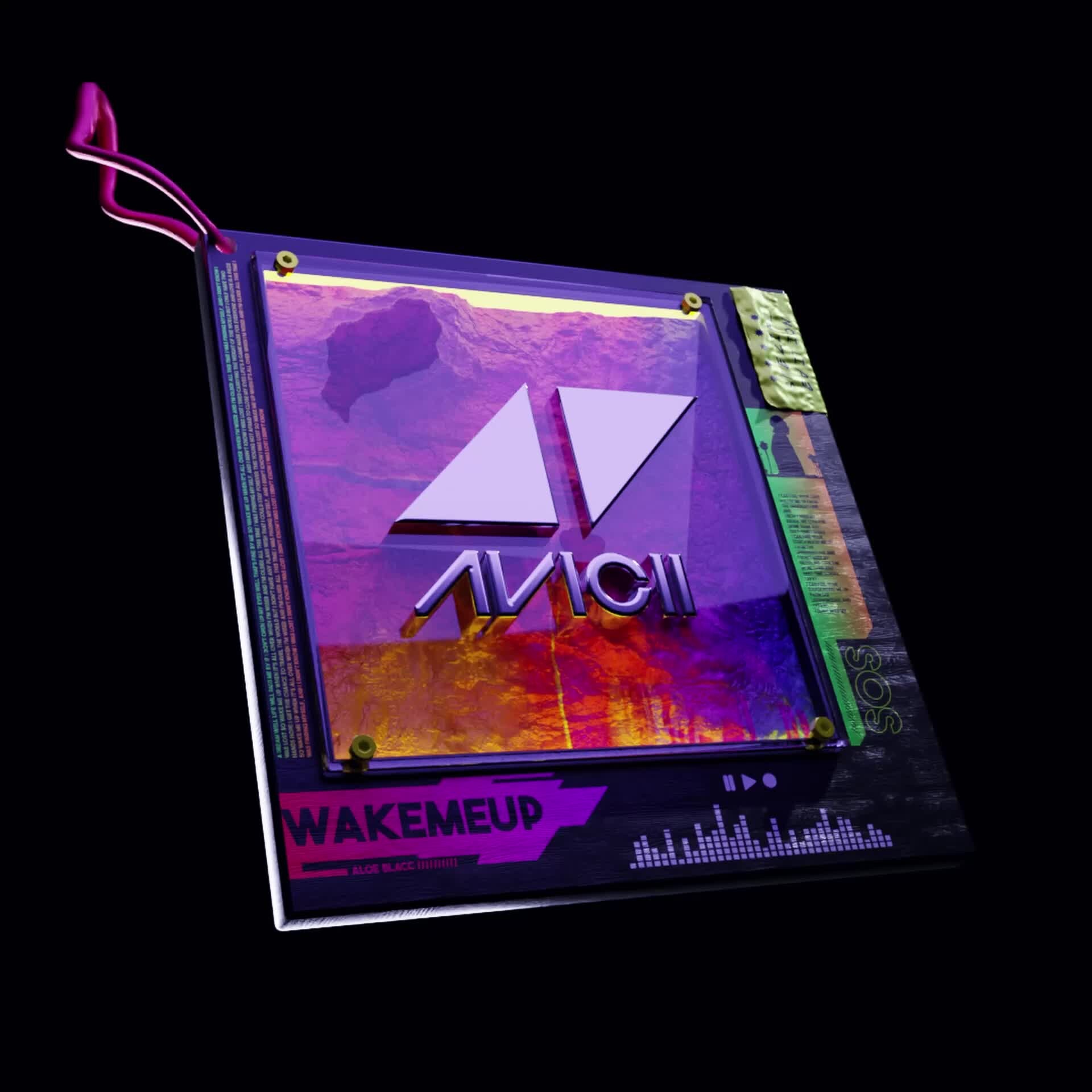 ArtStation - 3D Album Design For Avicii