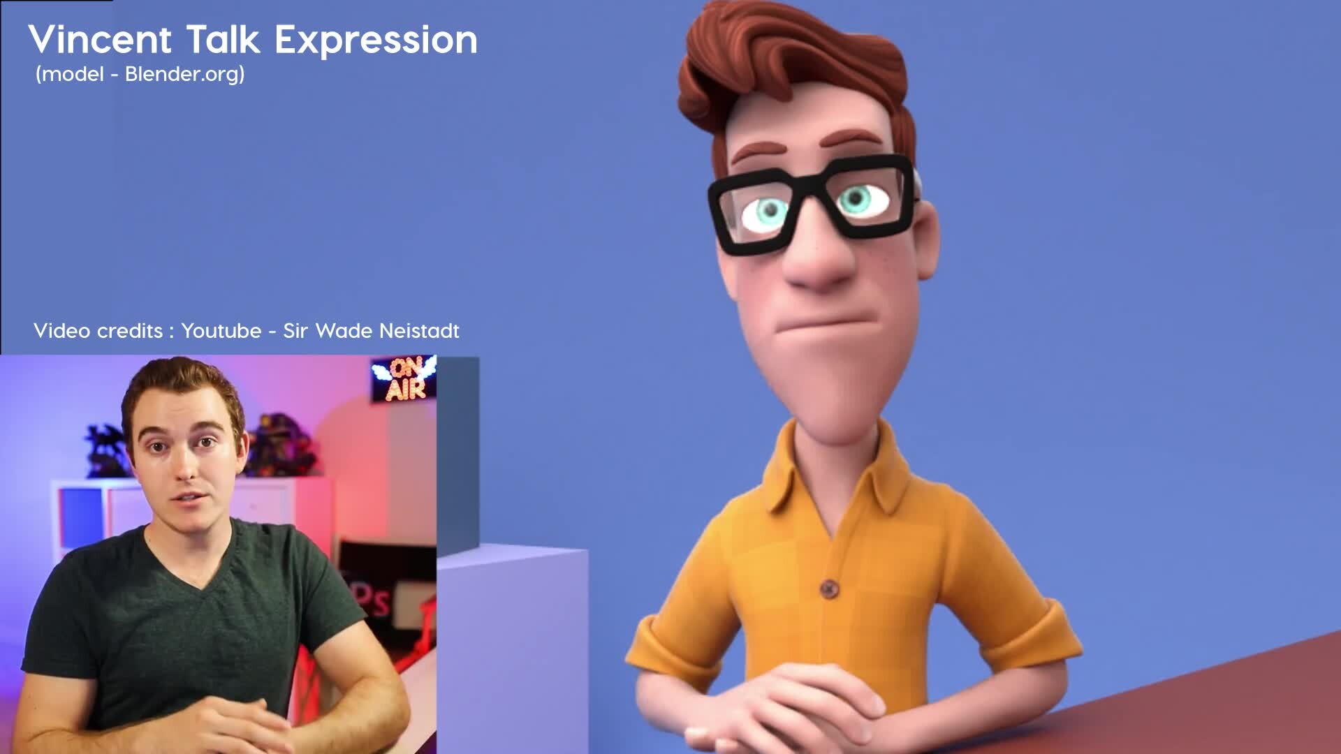 ArtStation - Vincent_Talk Expression