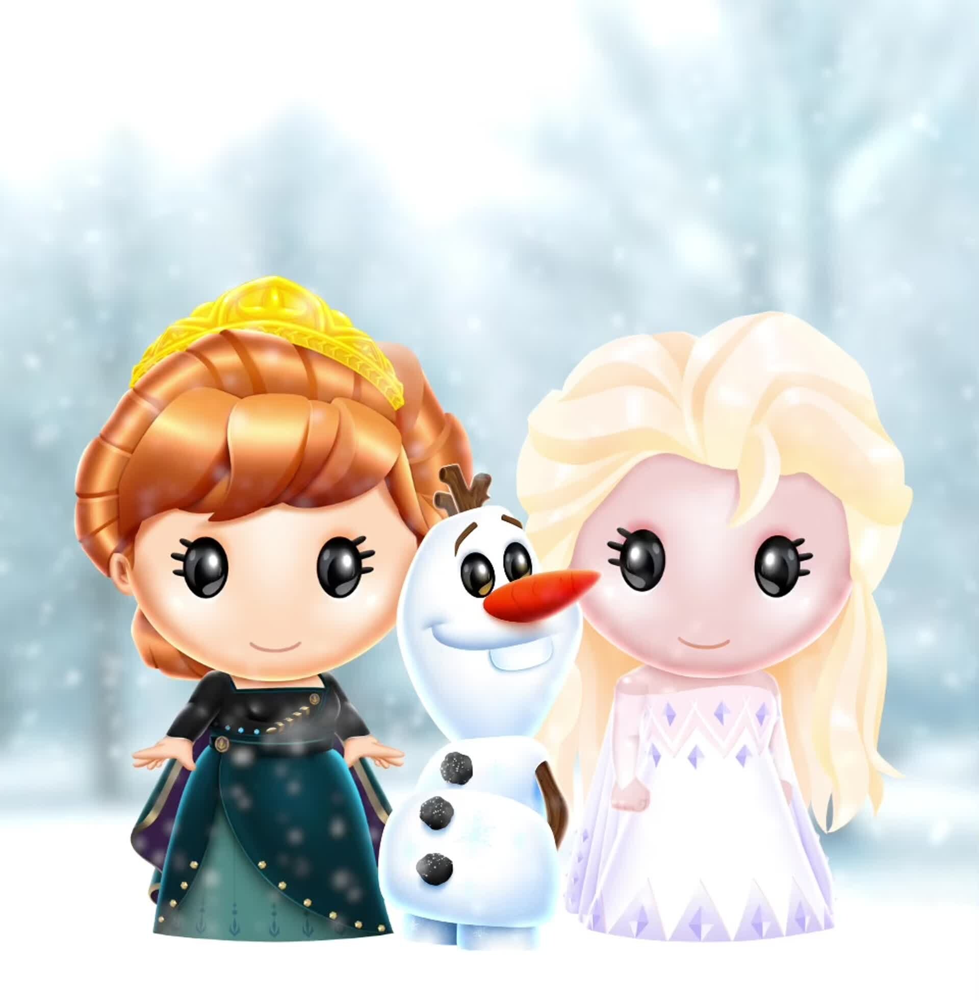 ArtStation - Frozen Ooshies Characters