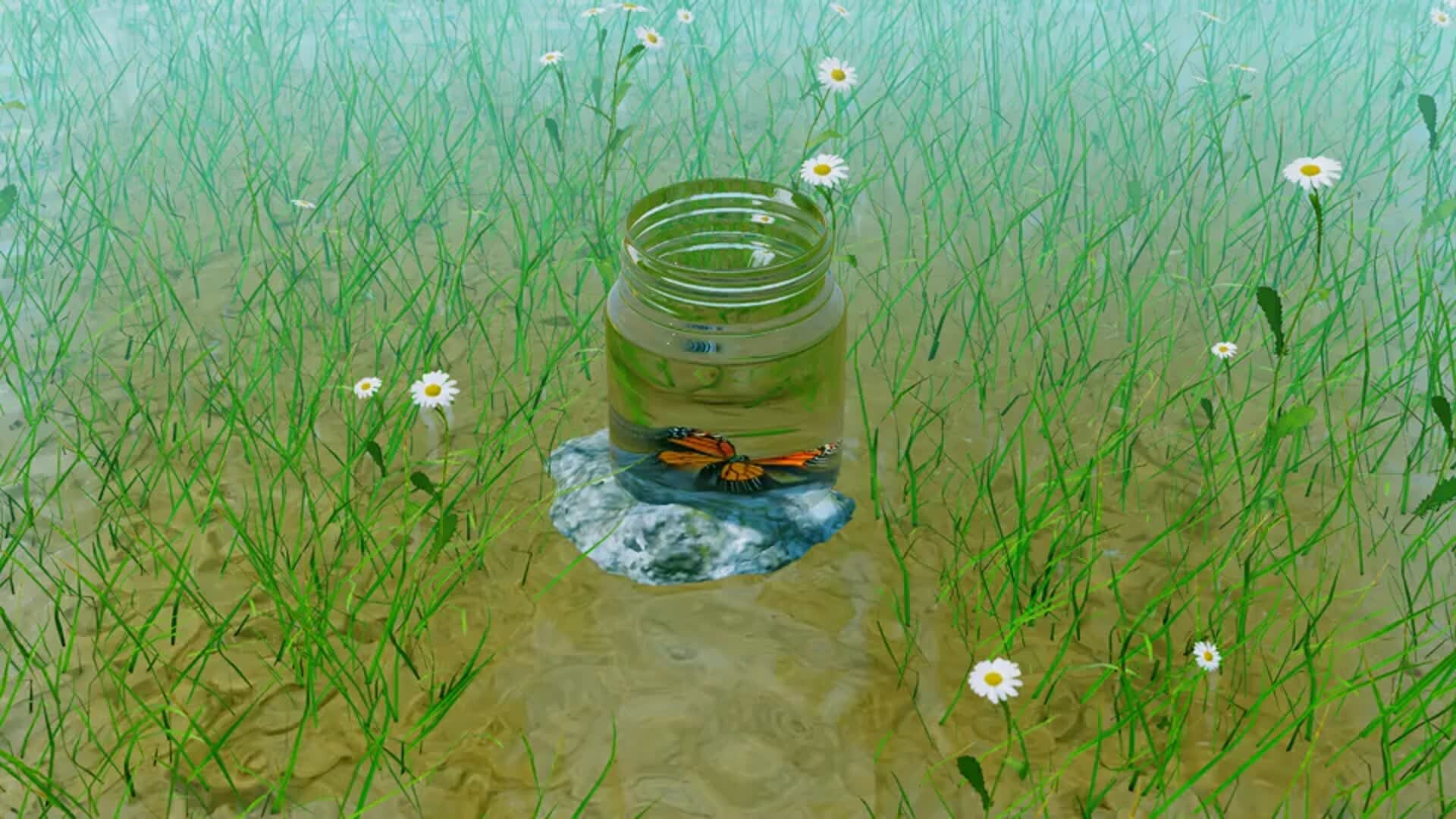 ArtStation - blender environmental scene