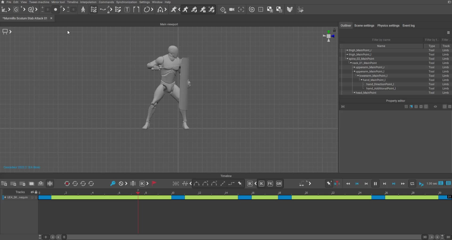 ArtStation - Adding new physics based anims to game!