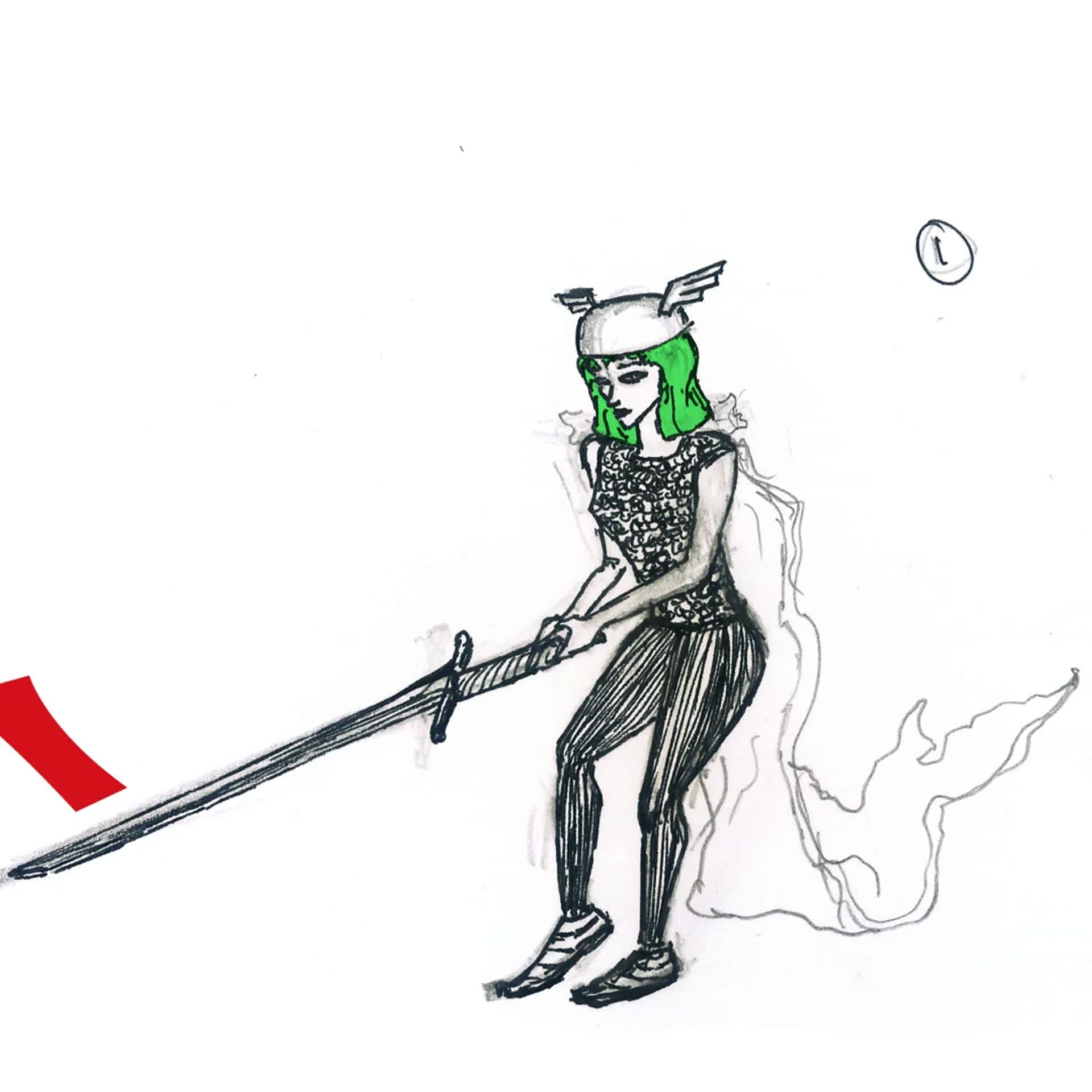 ArtStation - Sword Swinging