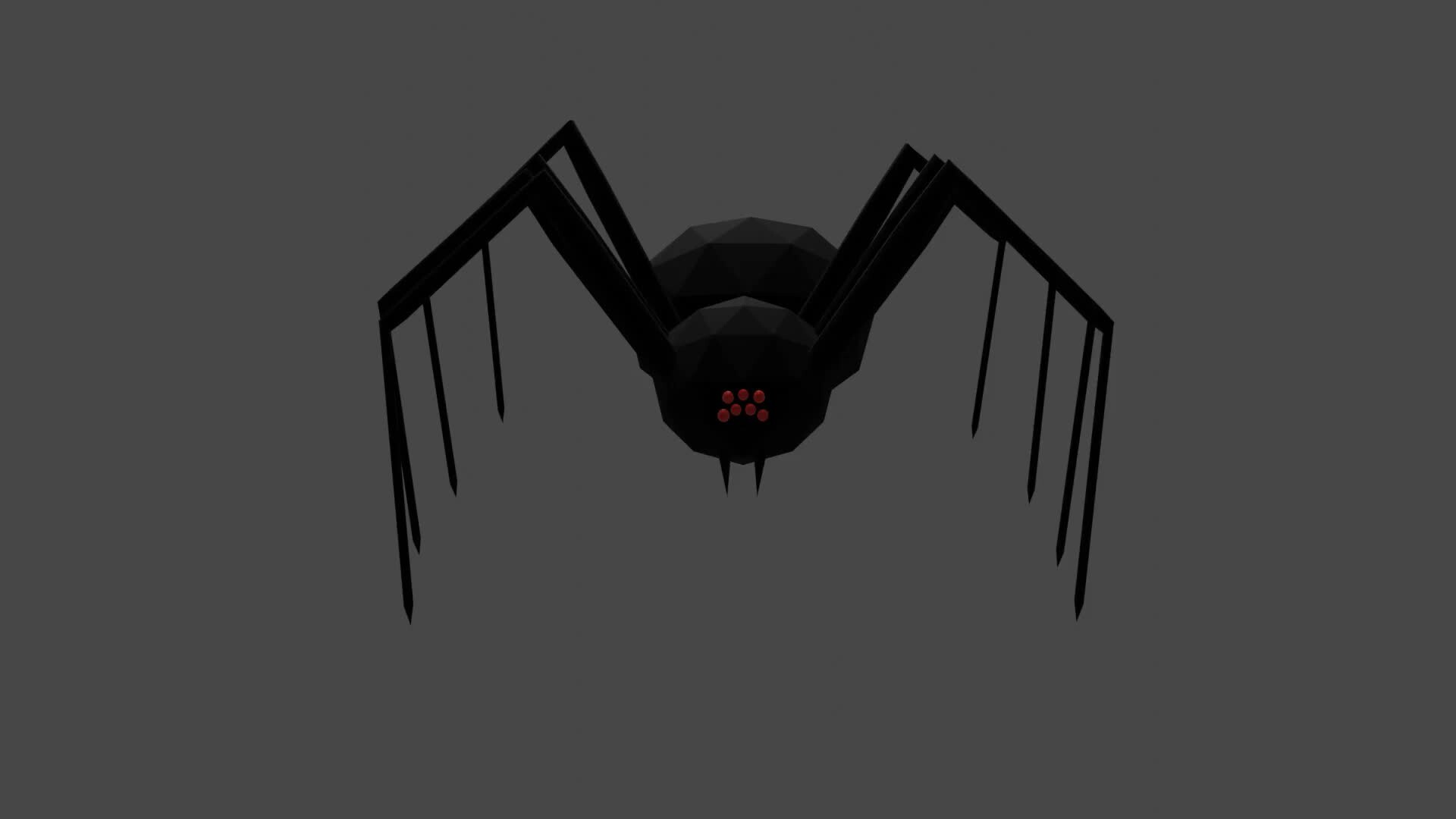 ArtStation - Low-Poly Spider