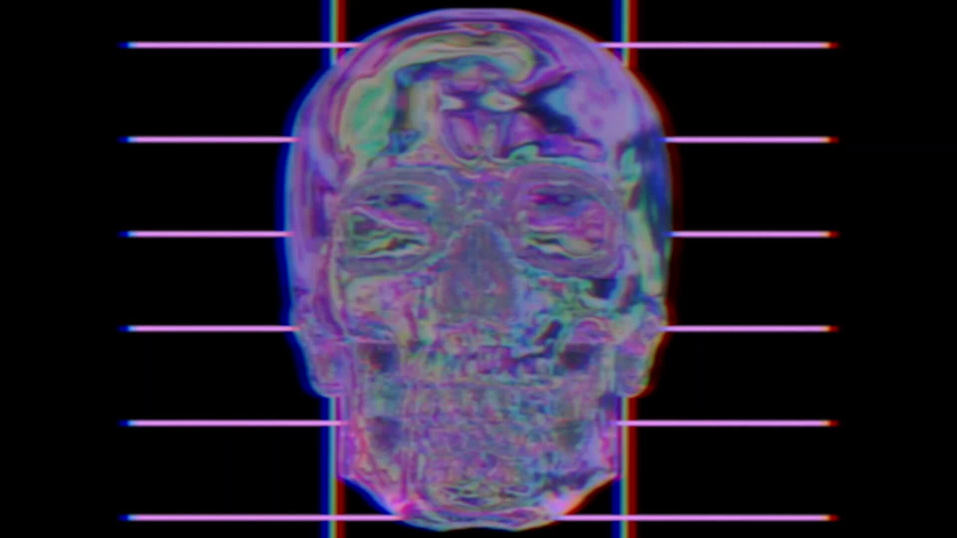 ArtStation - Digital Skull Loop