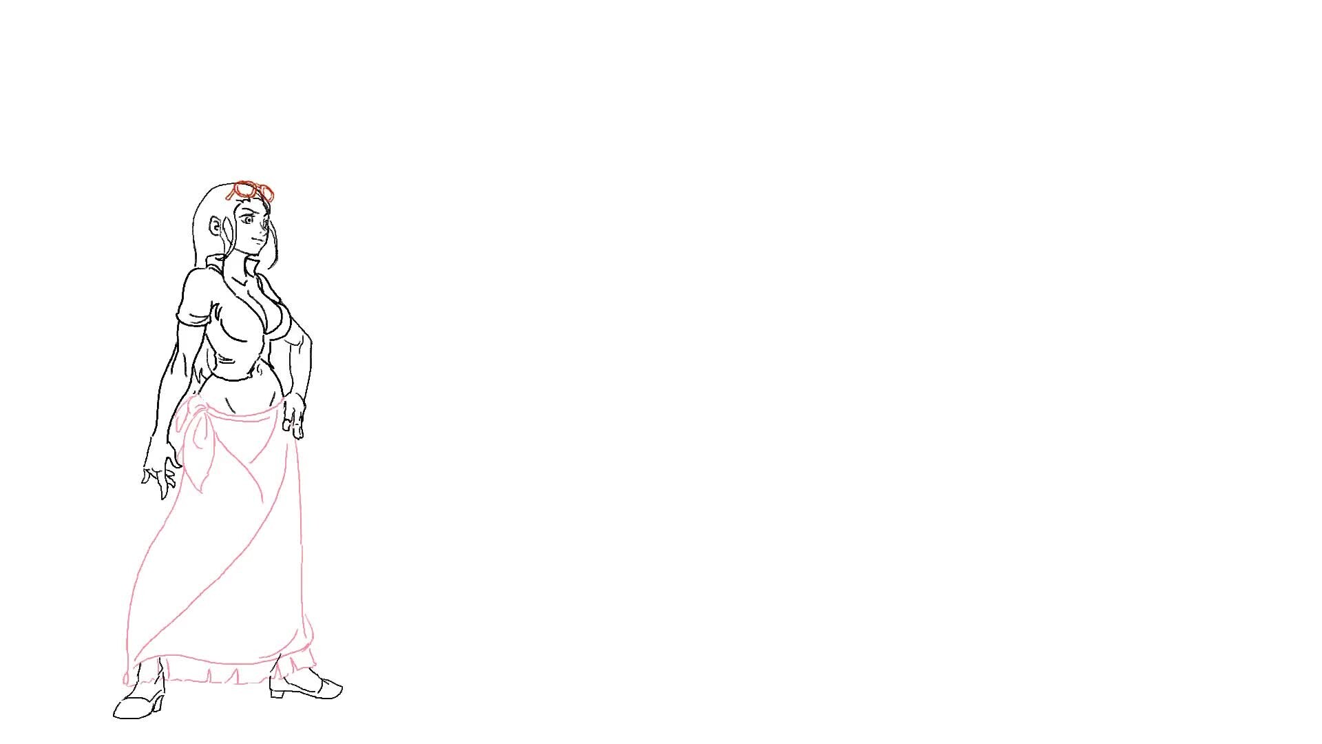 ArtStation - Nico Robin Animation Loop