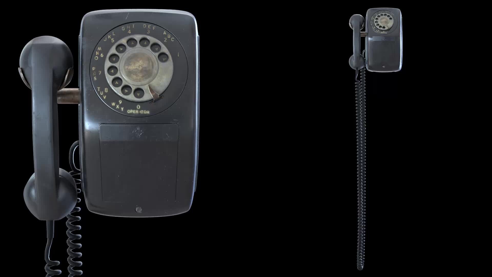 ArtStation - "The Black Phone", Black Phone hero prop