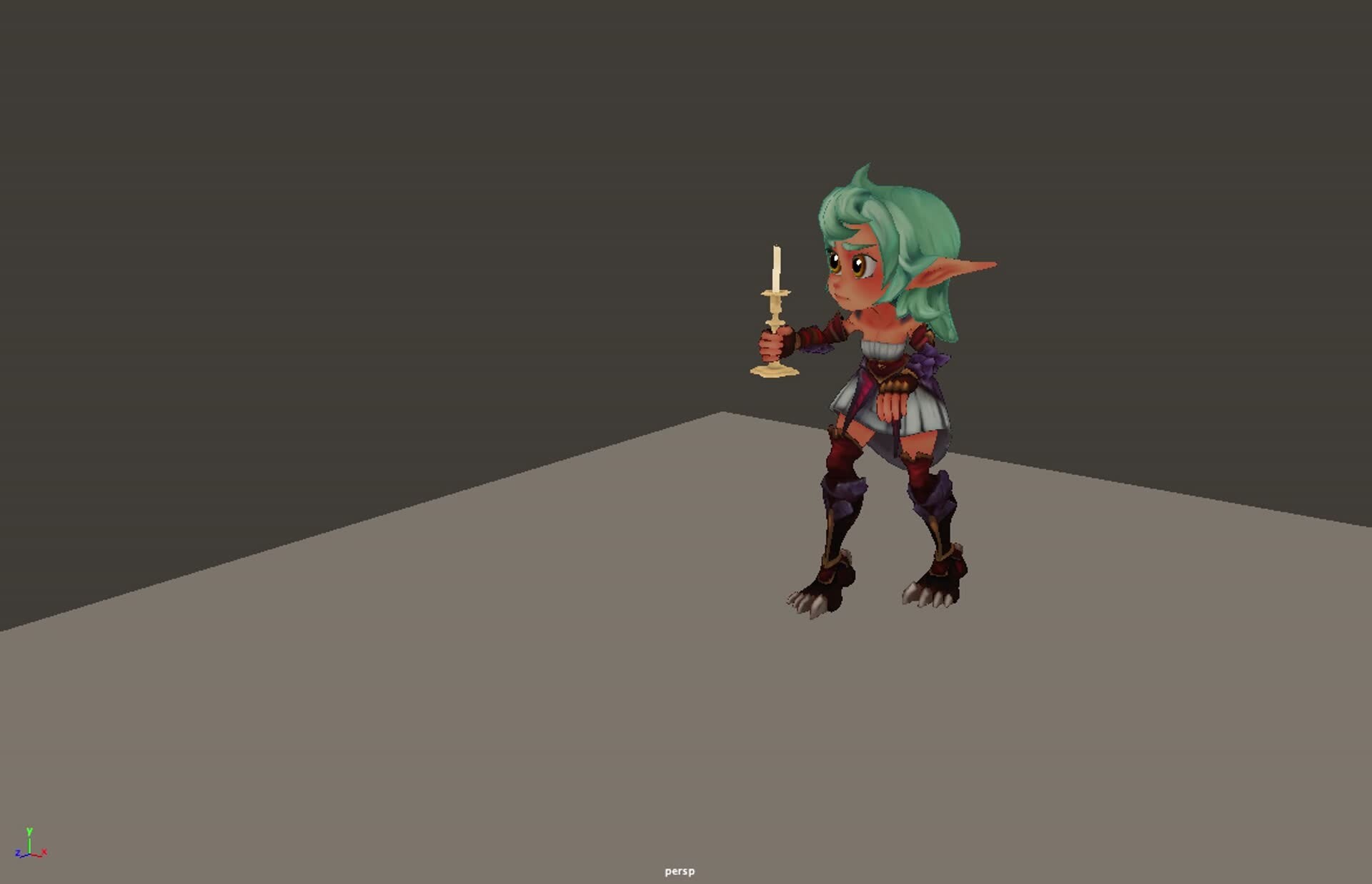 ArtStation - Scared - 3D Character Animation