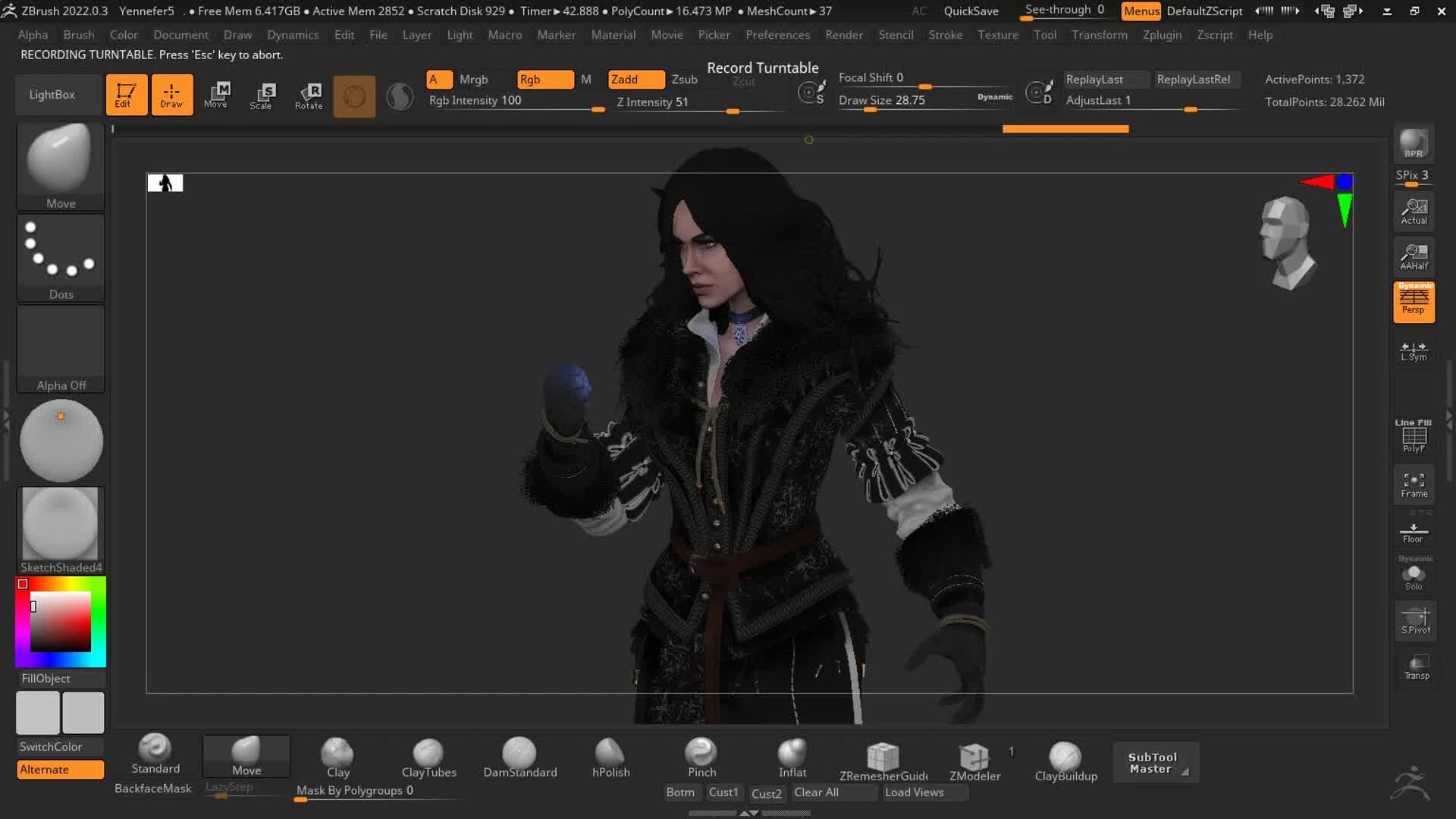 ArtStation - Yennefer Witcher