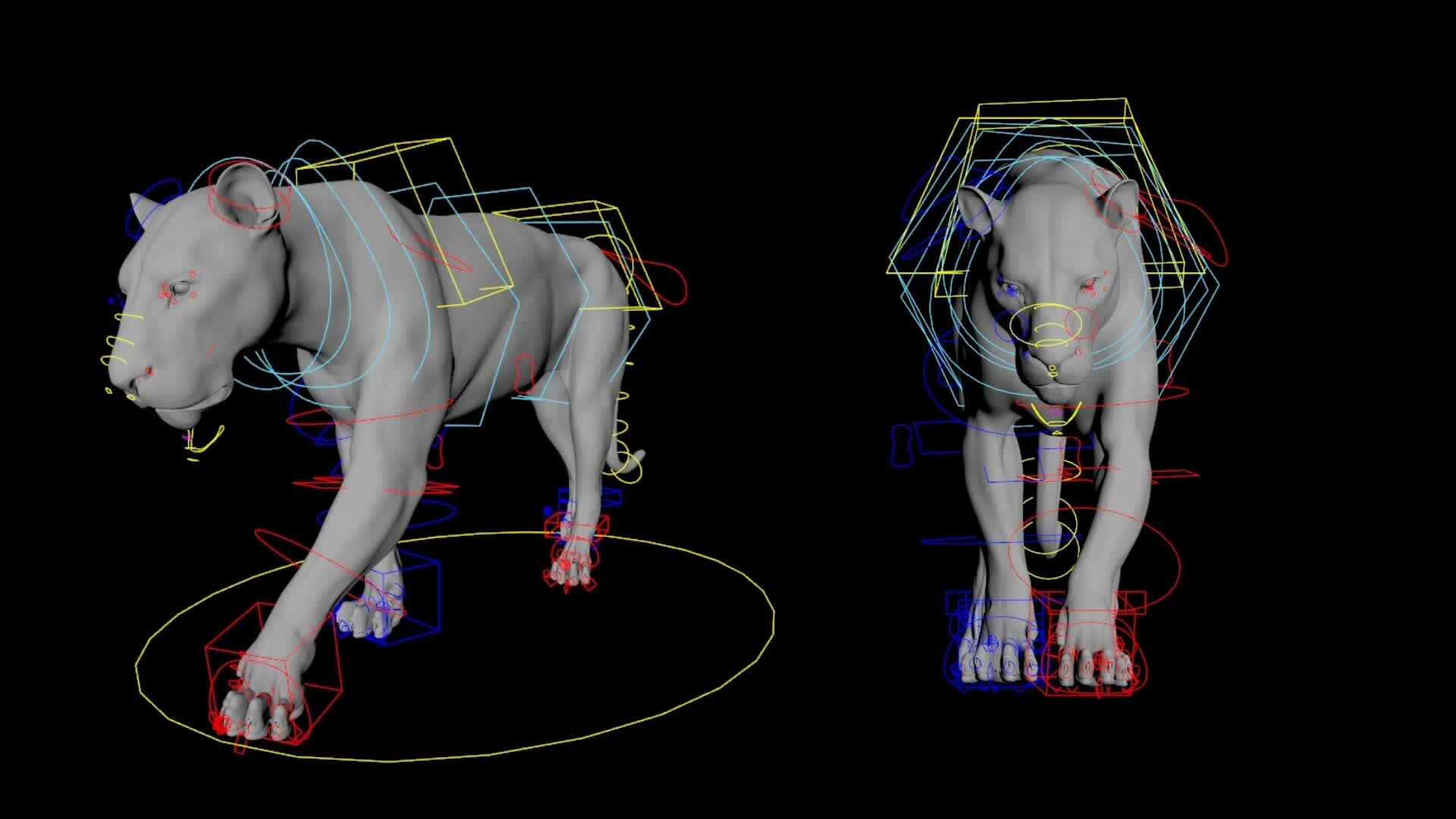 ArtStation - Lion Rig