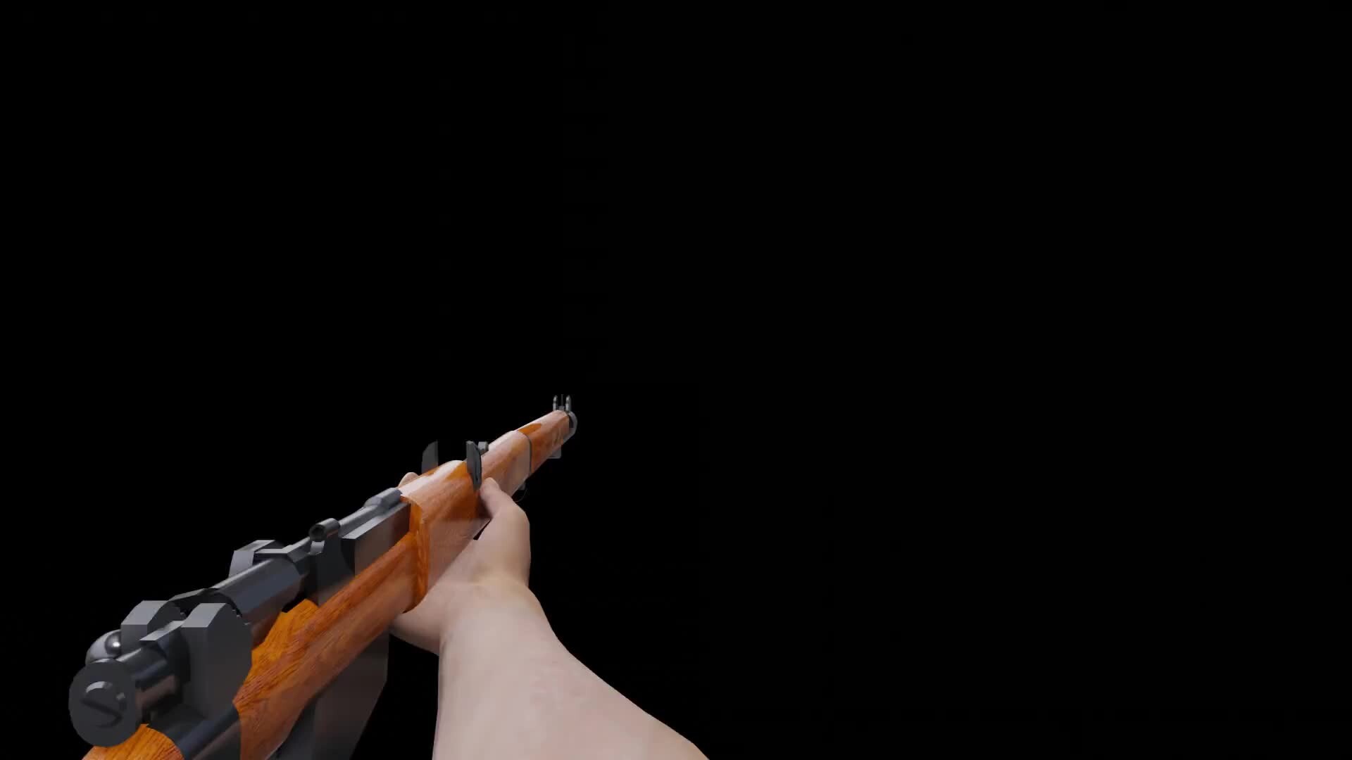 ArtStation - Left-handed Enfield Lee rifle animation