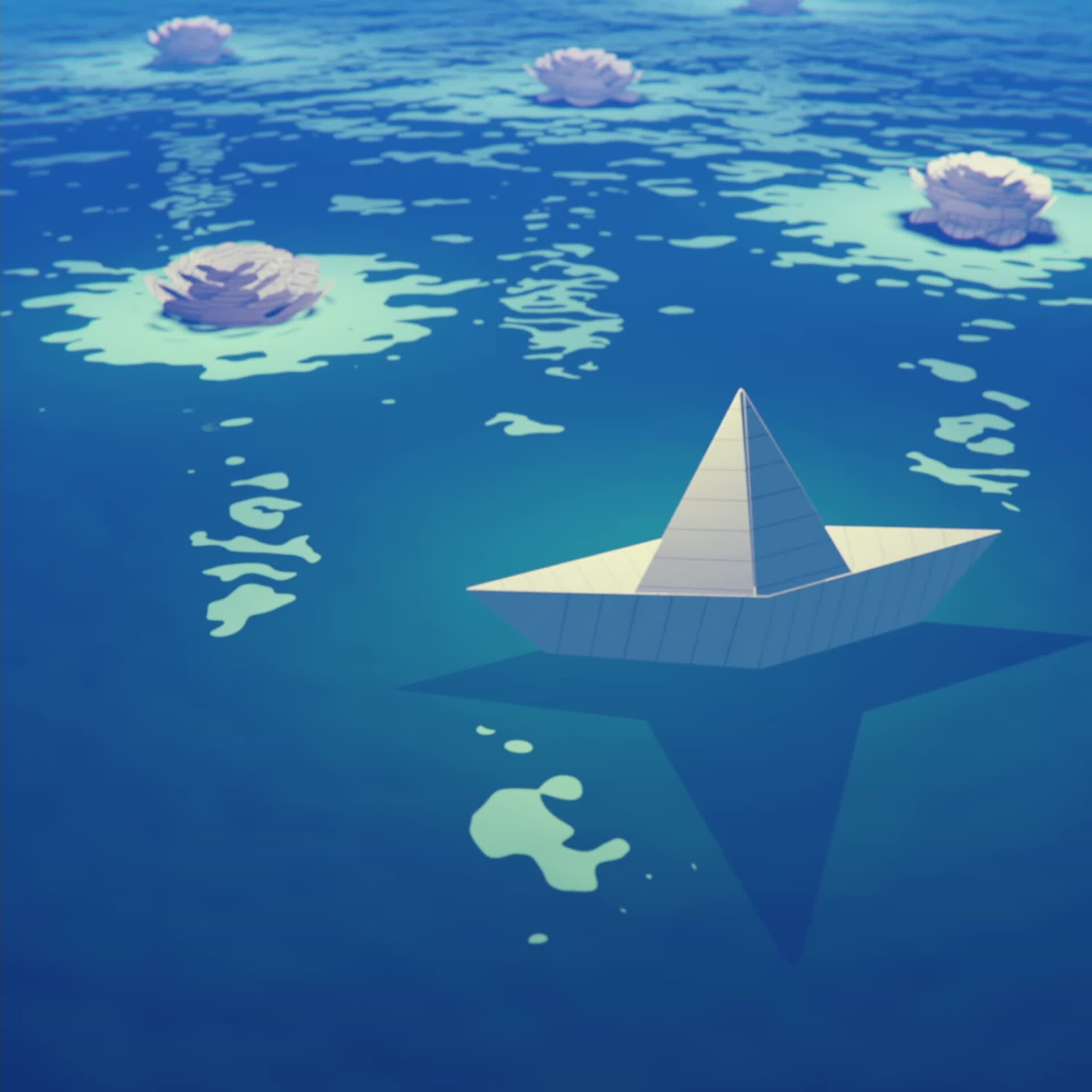 ArtStation - Paper boat