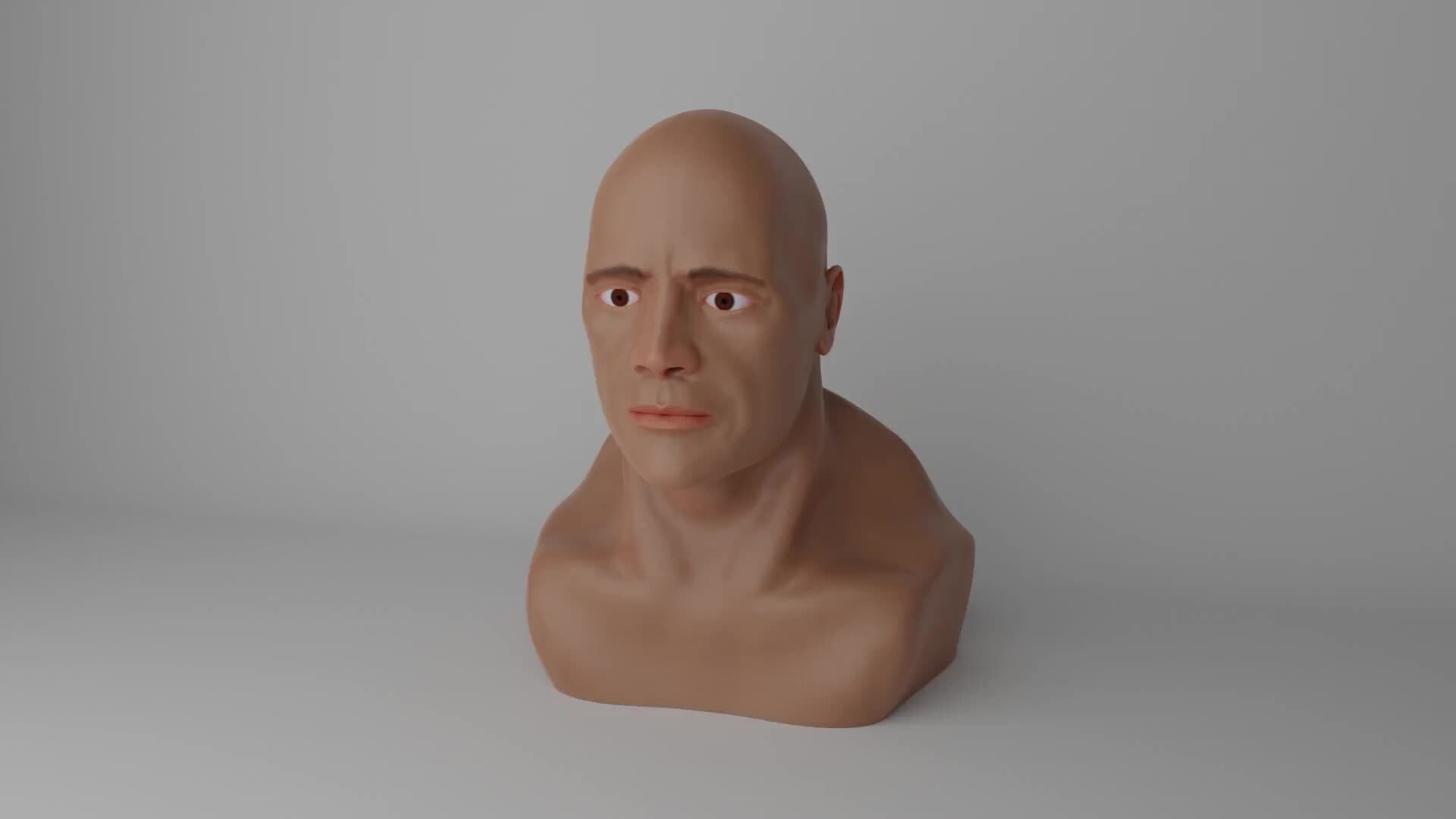 ArtStation - The Rock Bust