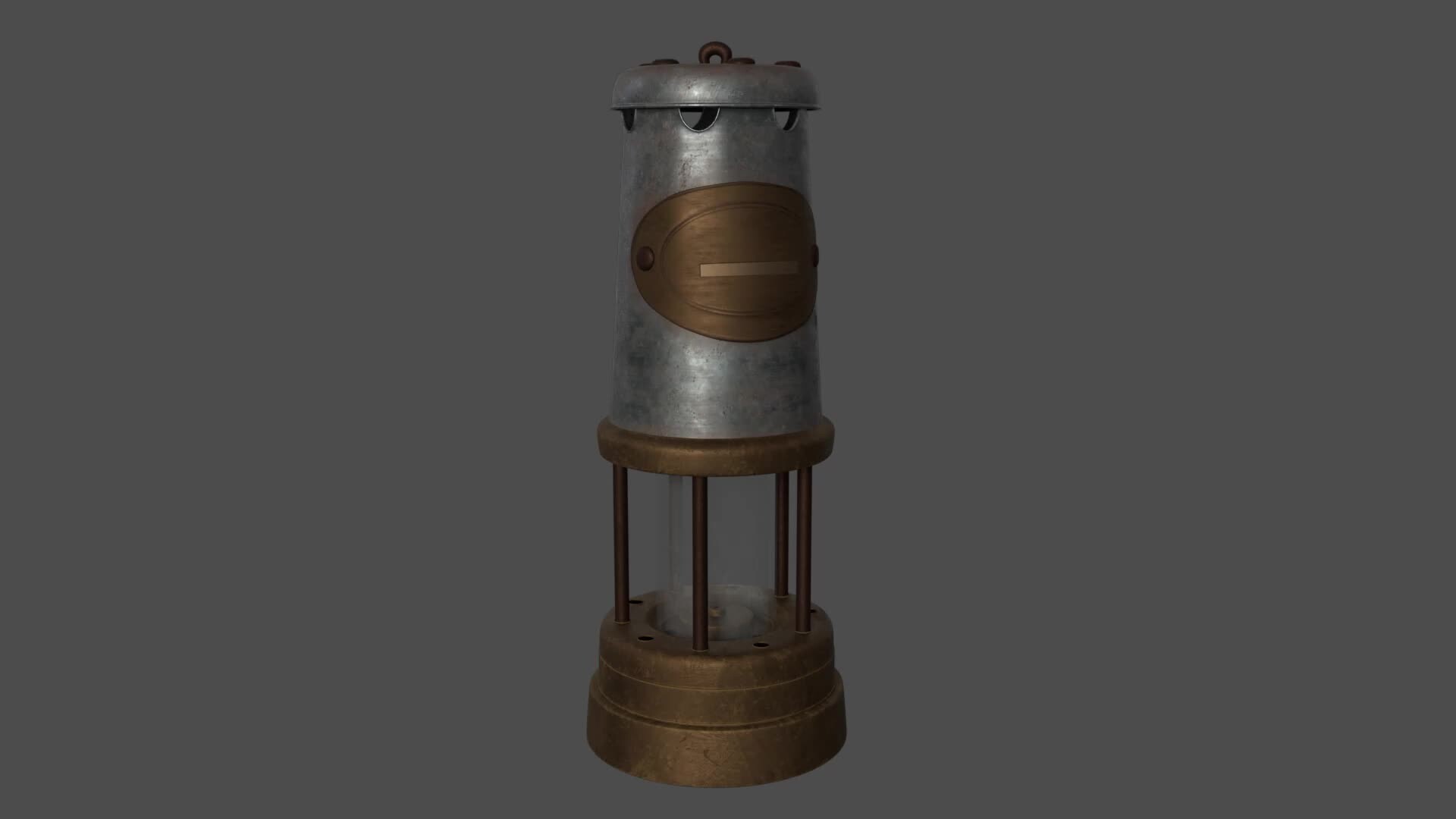 ArtStation - Oil Lamp Prop