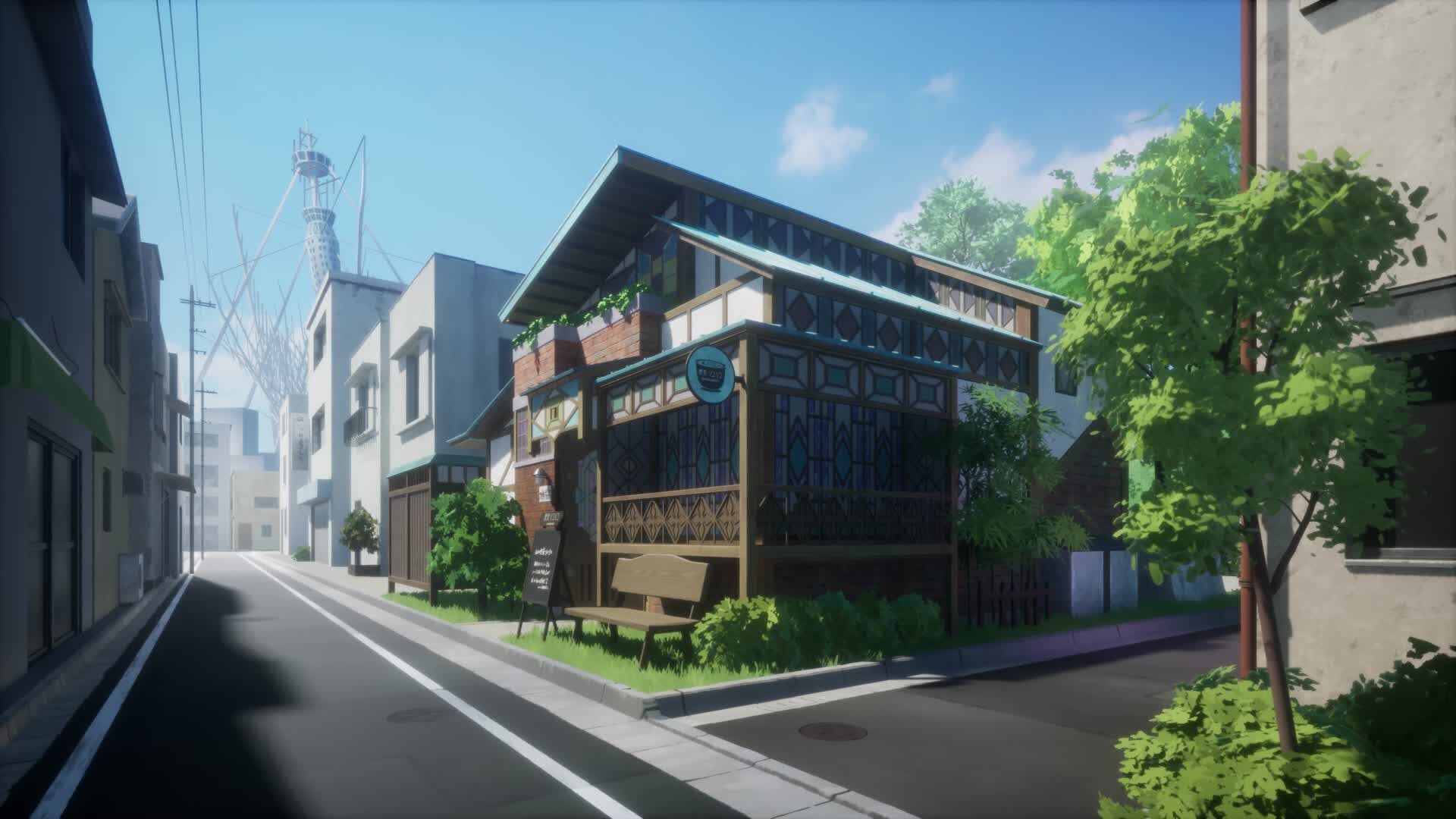 ArtStation - Lycoreco Cafe